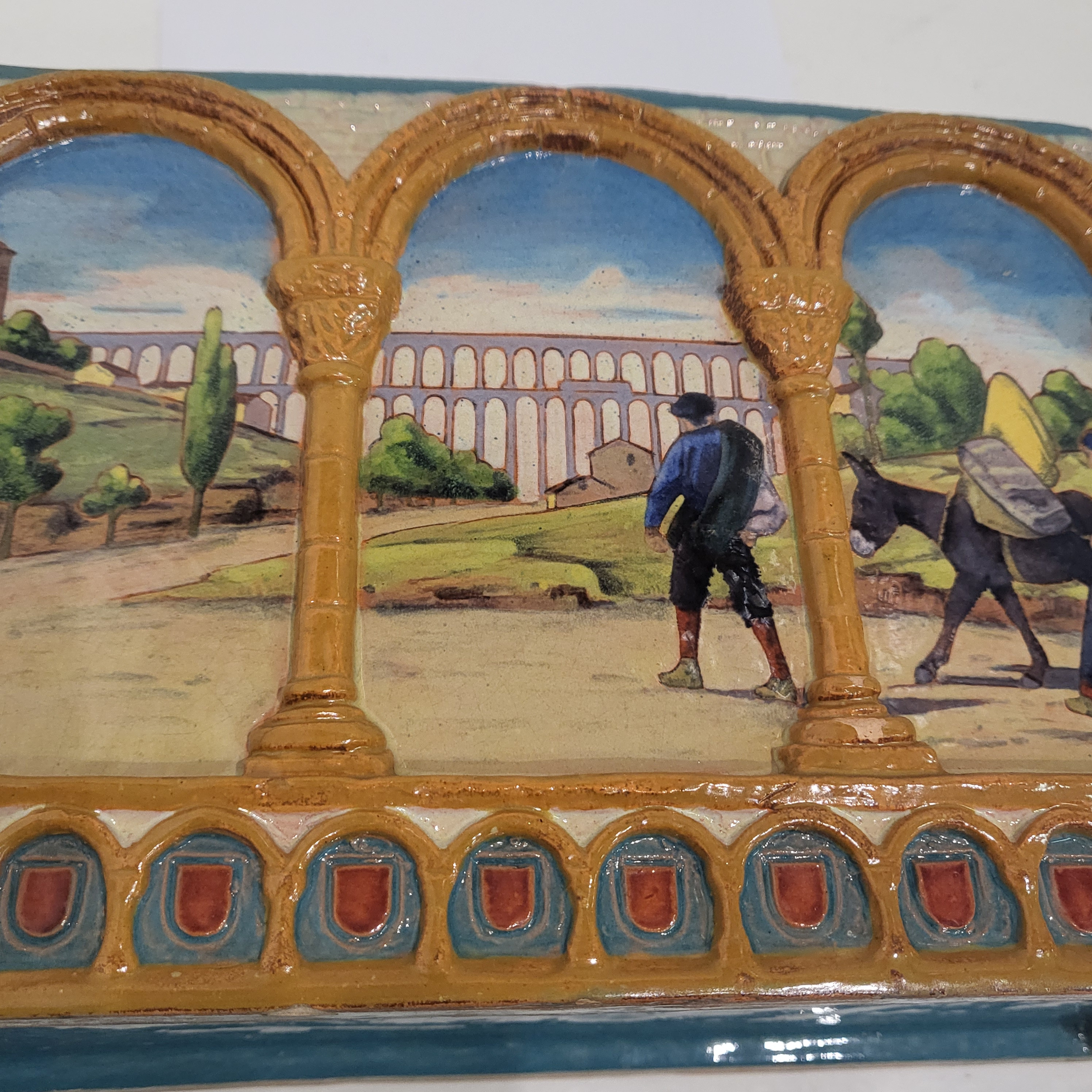 Images for 2560066. DANIEL ZULOAGA BONETA. GLAZED CERAMIC CHEST WITH ...