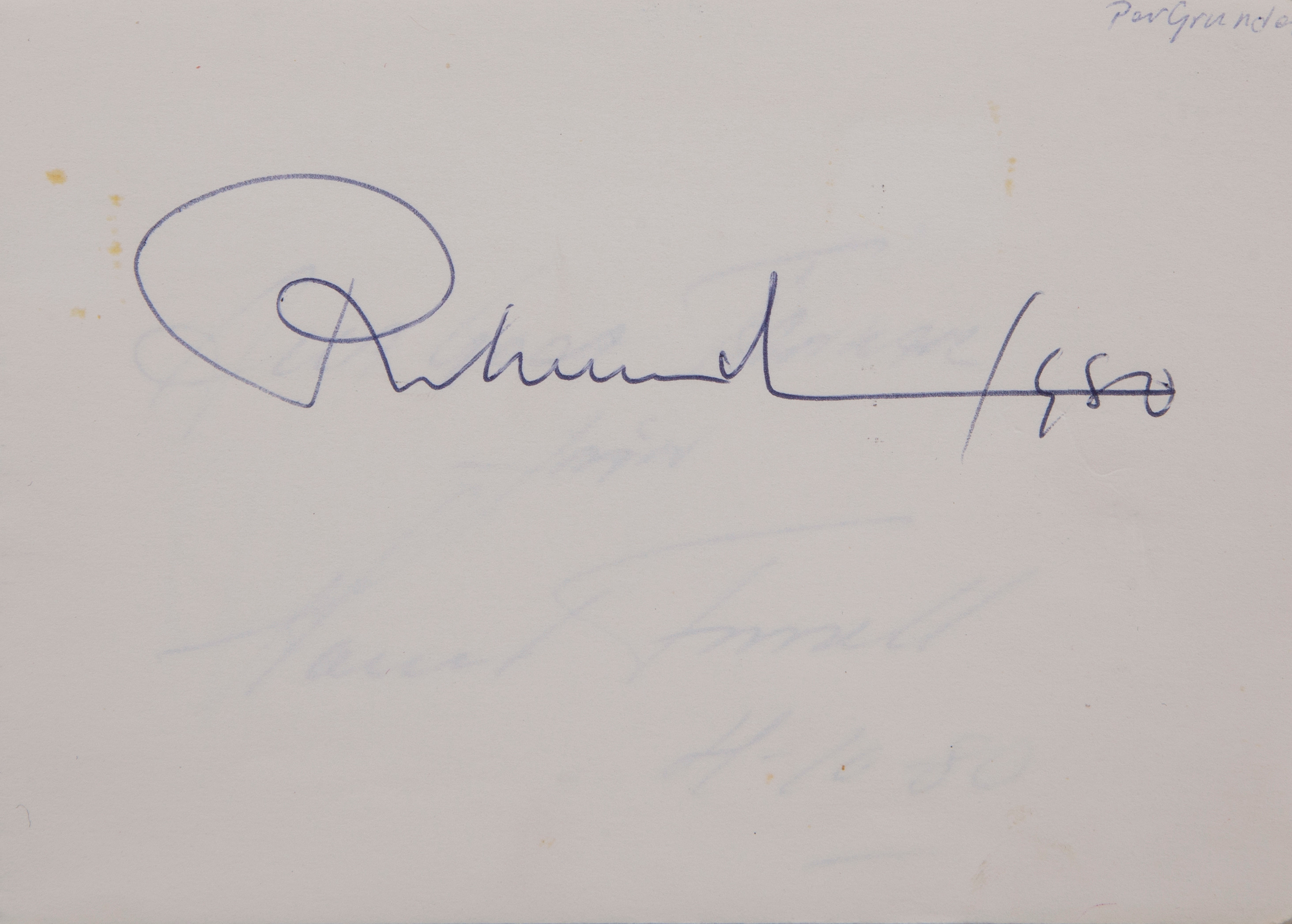 Images for 2561437. AUTOGRAPH BLOCK with many famous signatures. about ...