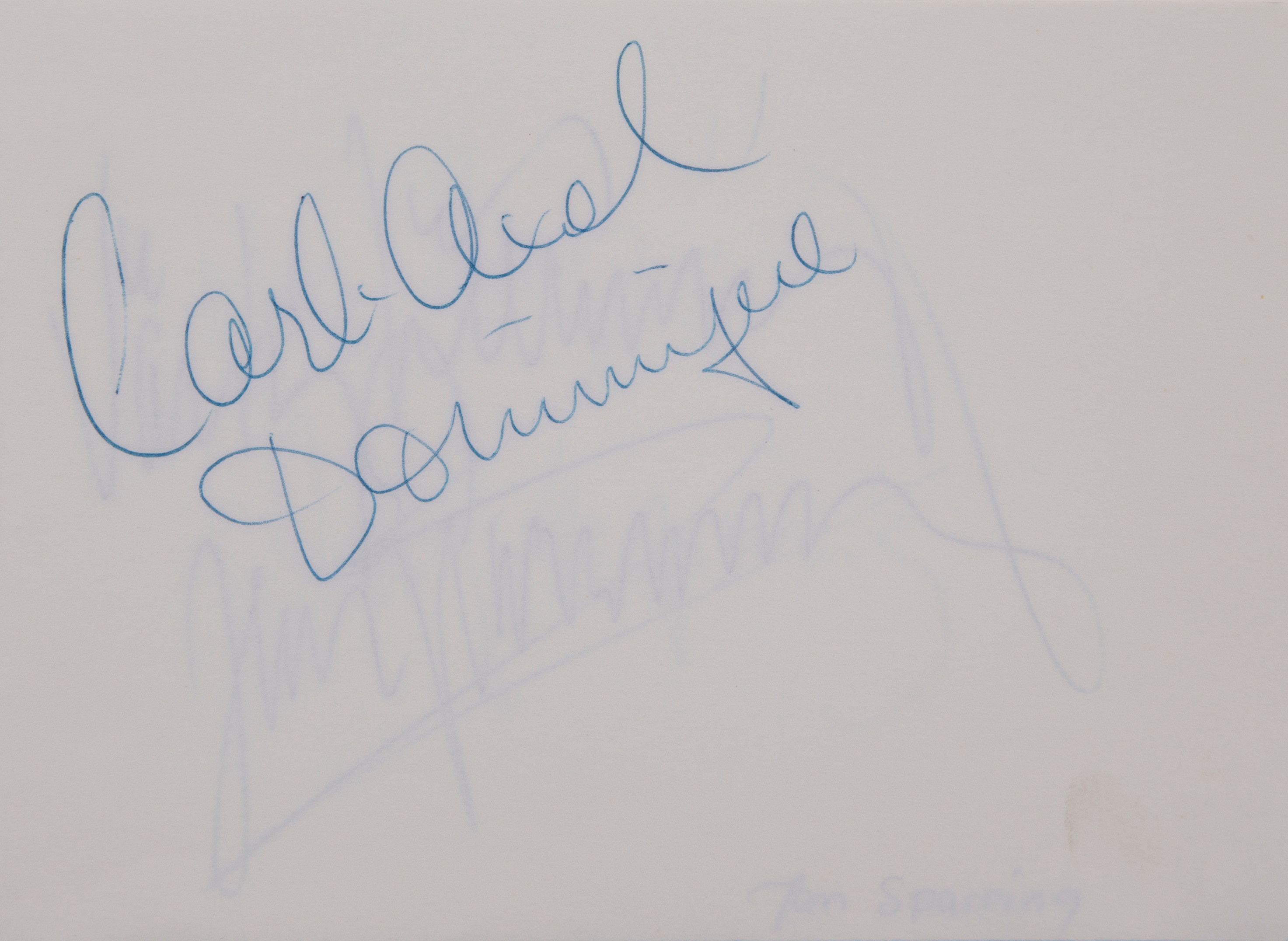 Images for 2561437. AUTOGRAPH BLOCK with many famous signatures. about ...