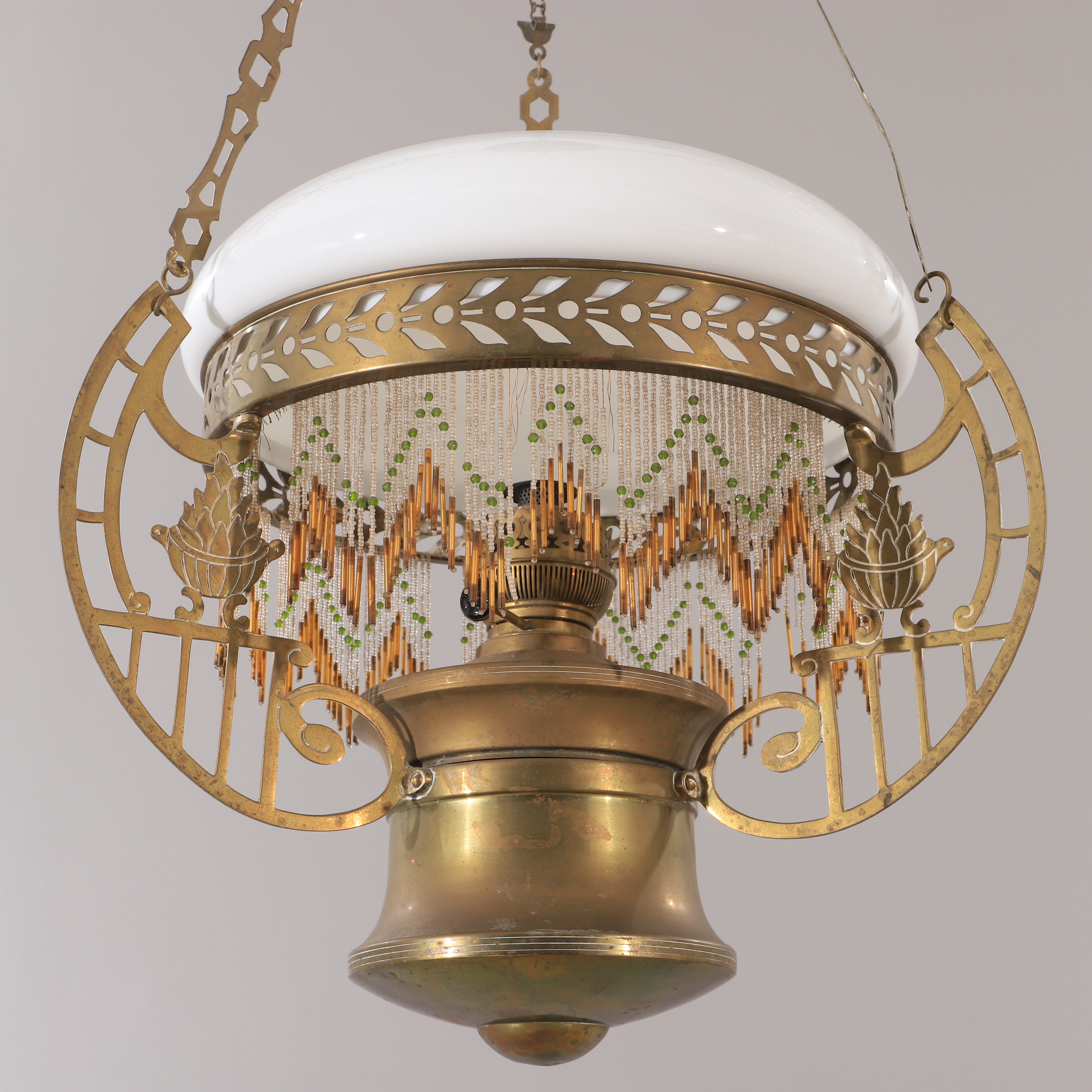Images for 2564599. CEILING PHOTOGEN LAMP, brass with glass cover, Art ...