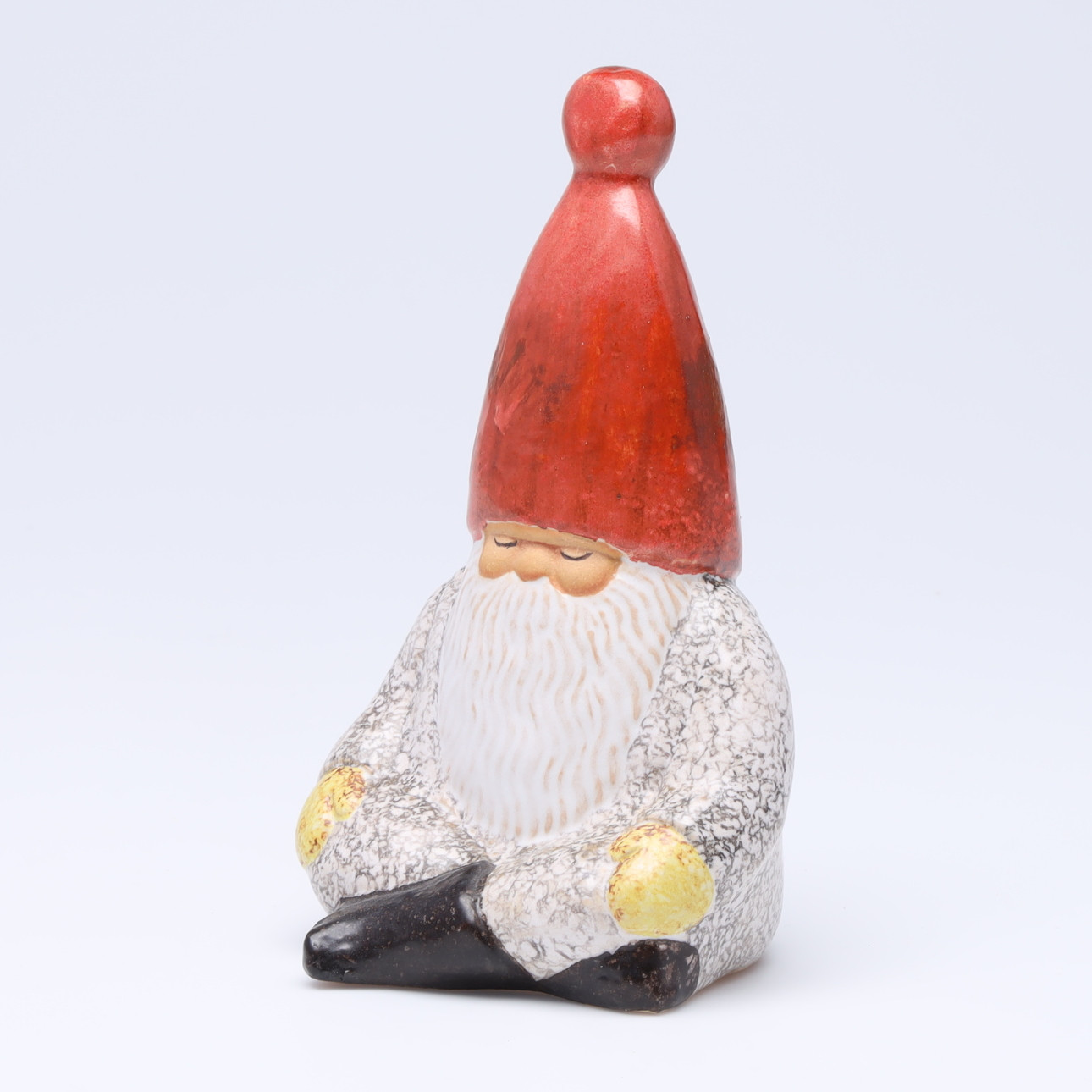 Bilder zu 2567573. LISA LARSON, "Yoga Tomte", Figur, Gustavsberg ...