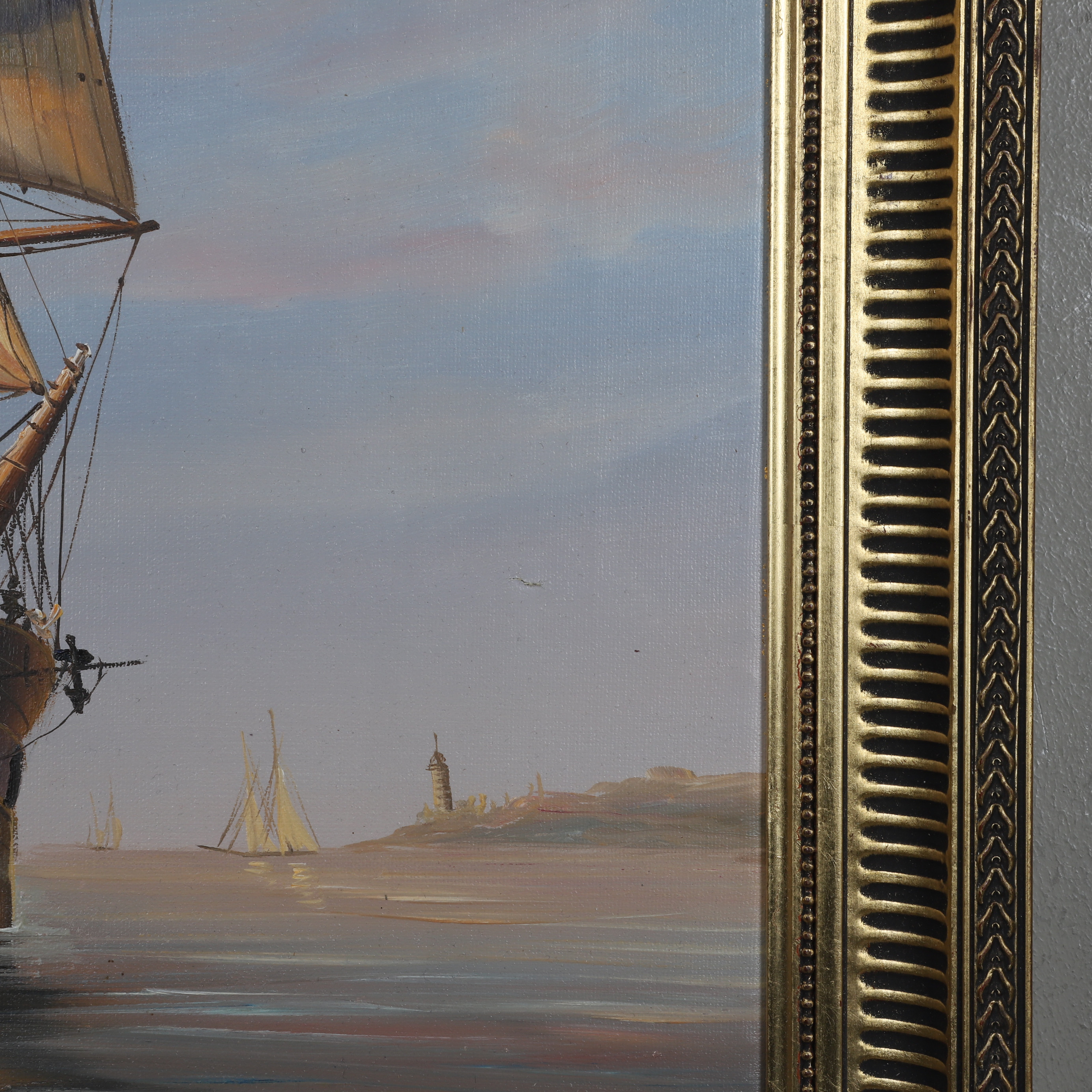 Images for 2569269. JOHN AMBROSE. Oil on canvas, signed. - Auctionet