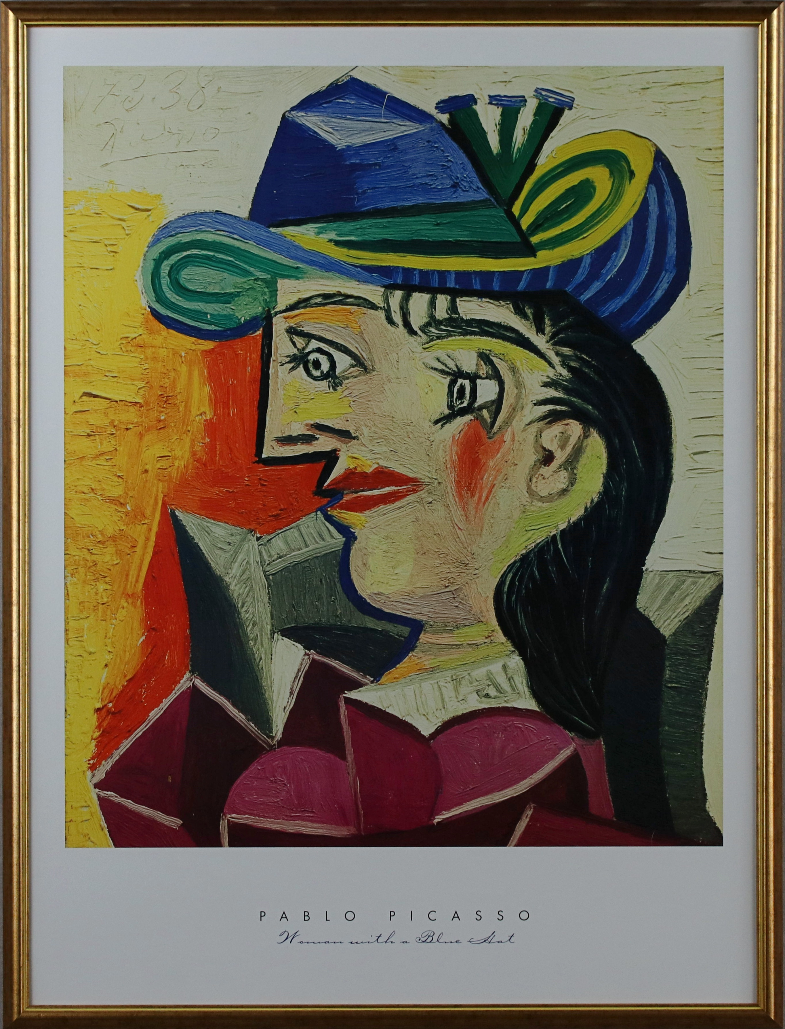 PABLO PICASSO. Affisch, Efter. "Norman with a bleu stat". Konst ...