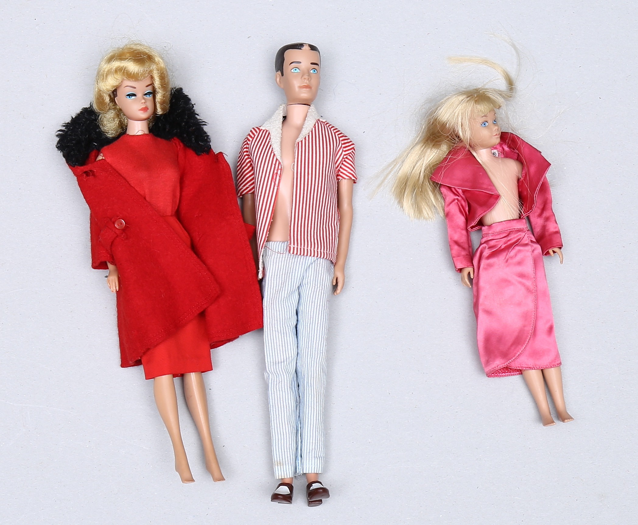 Images for 2570173. BARBIE, KEN and SKIPPER, Mattel, with accessories ...