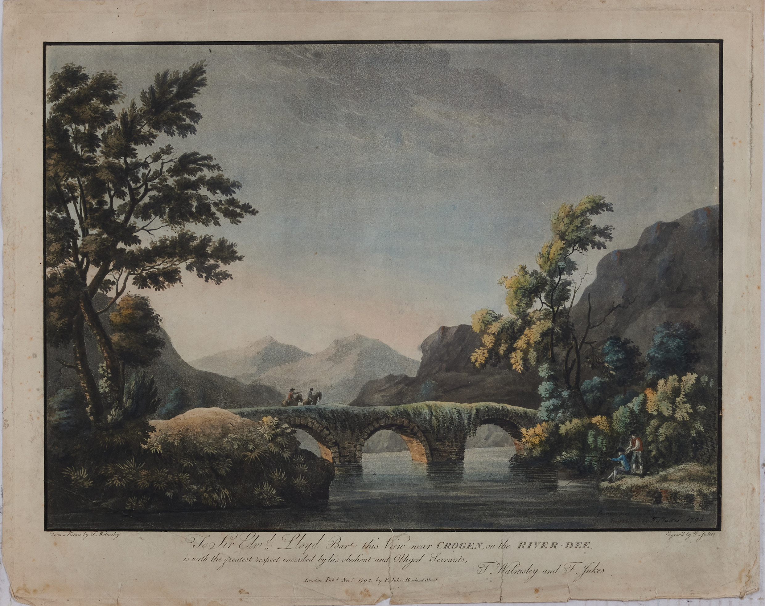 Bilder för 2571150. KOPPARSTICK, 4 st, 17/1800-tal, "Une femme ...