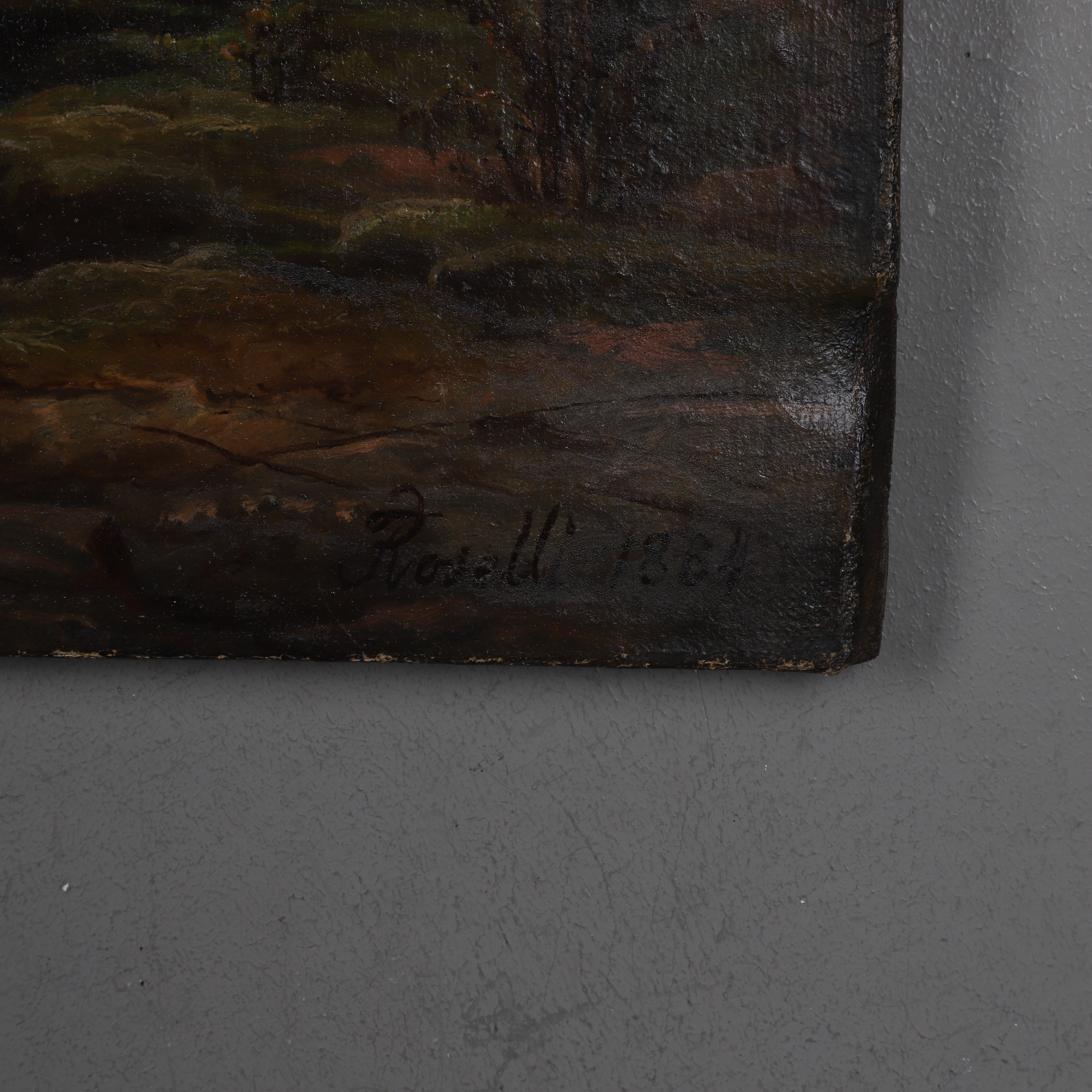 Images for 2572419. FRANS JOHAN ROSELLI. oil on canvas, signed and ...