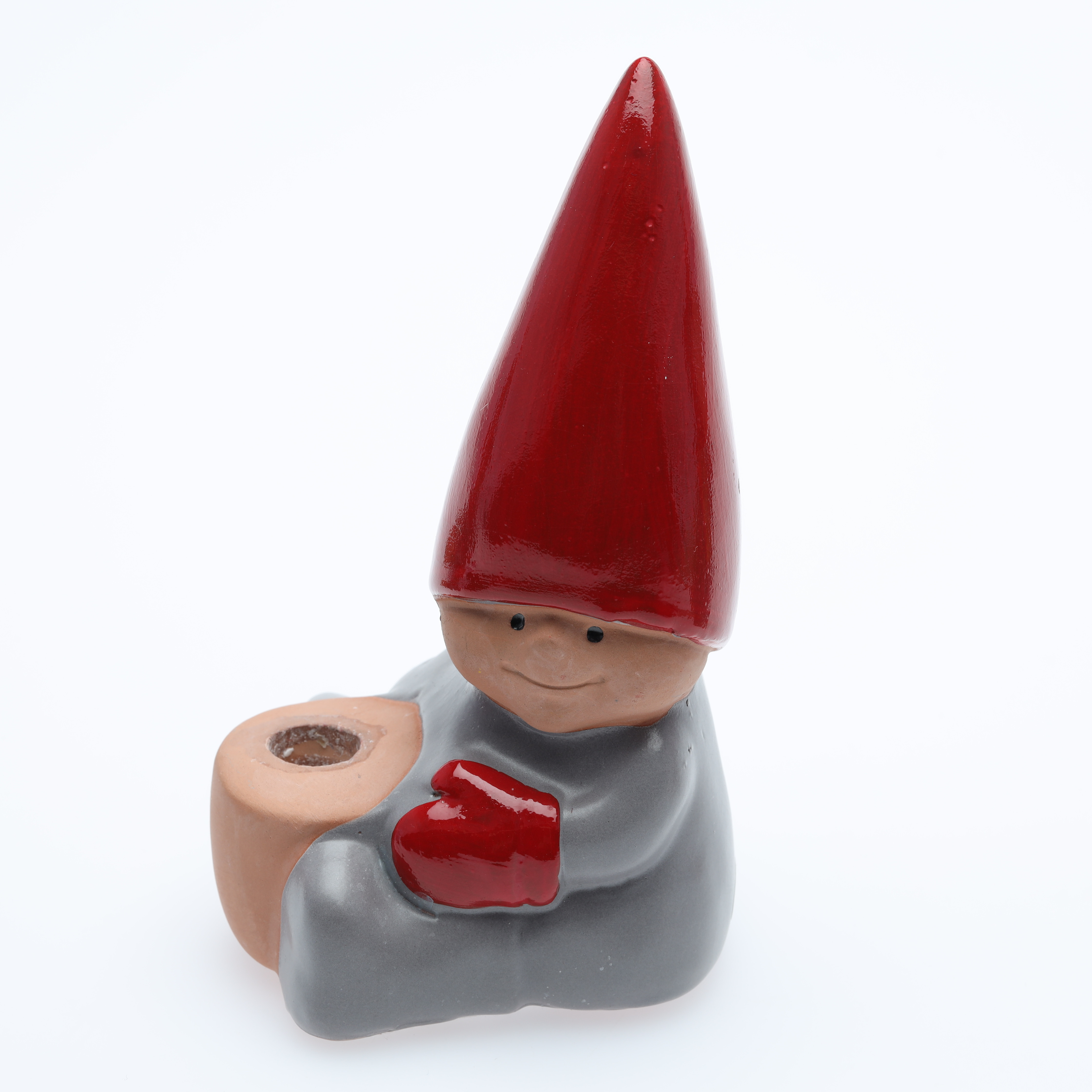 Bilder för 2572973. LISA LARSON. TOMTAR 3 st med ljushållare ...