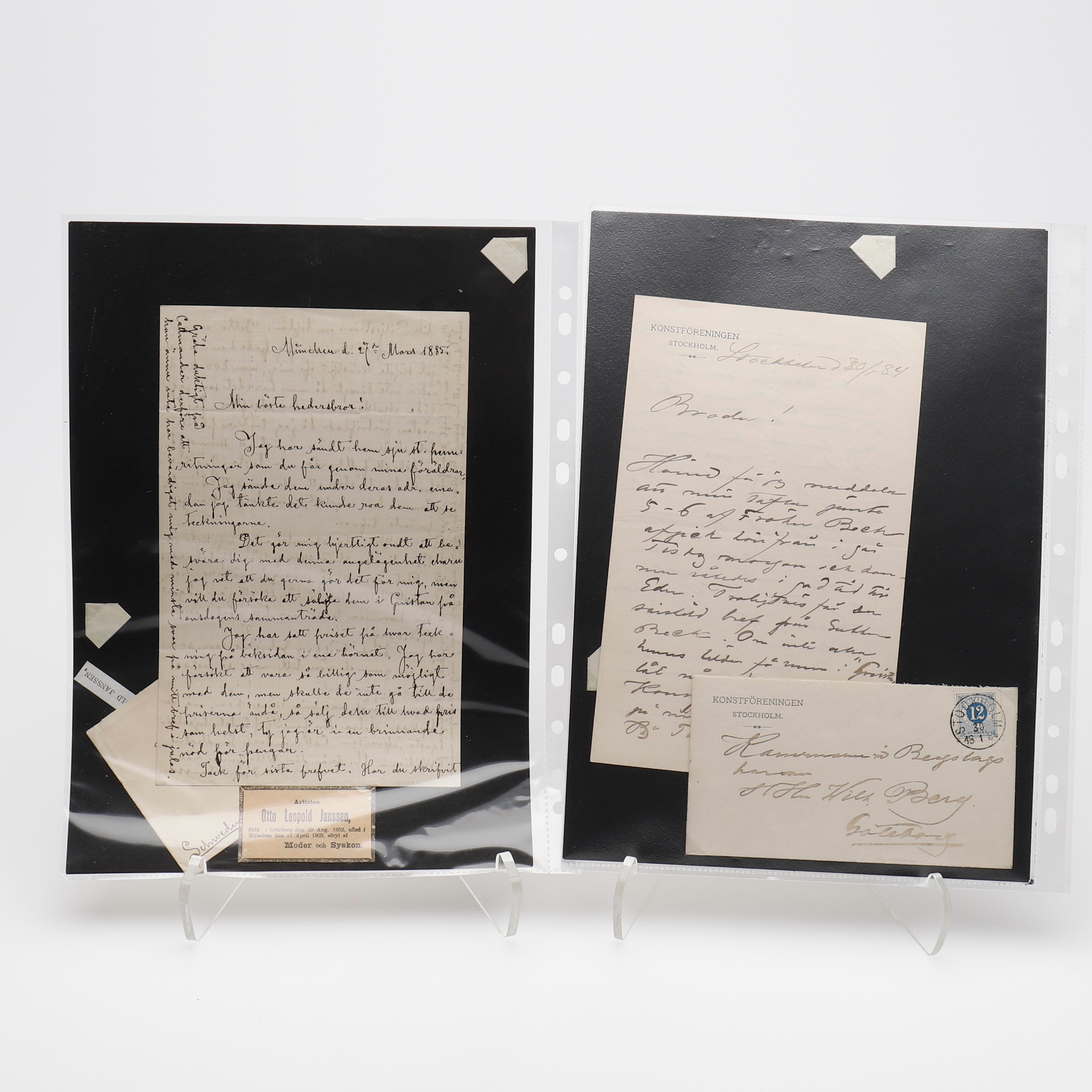 Images for 2573572. AUTOGRAPH. 10 personally writing letters from ...