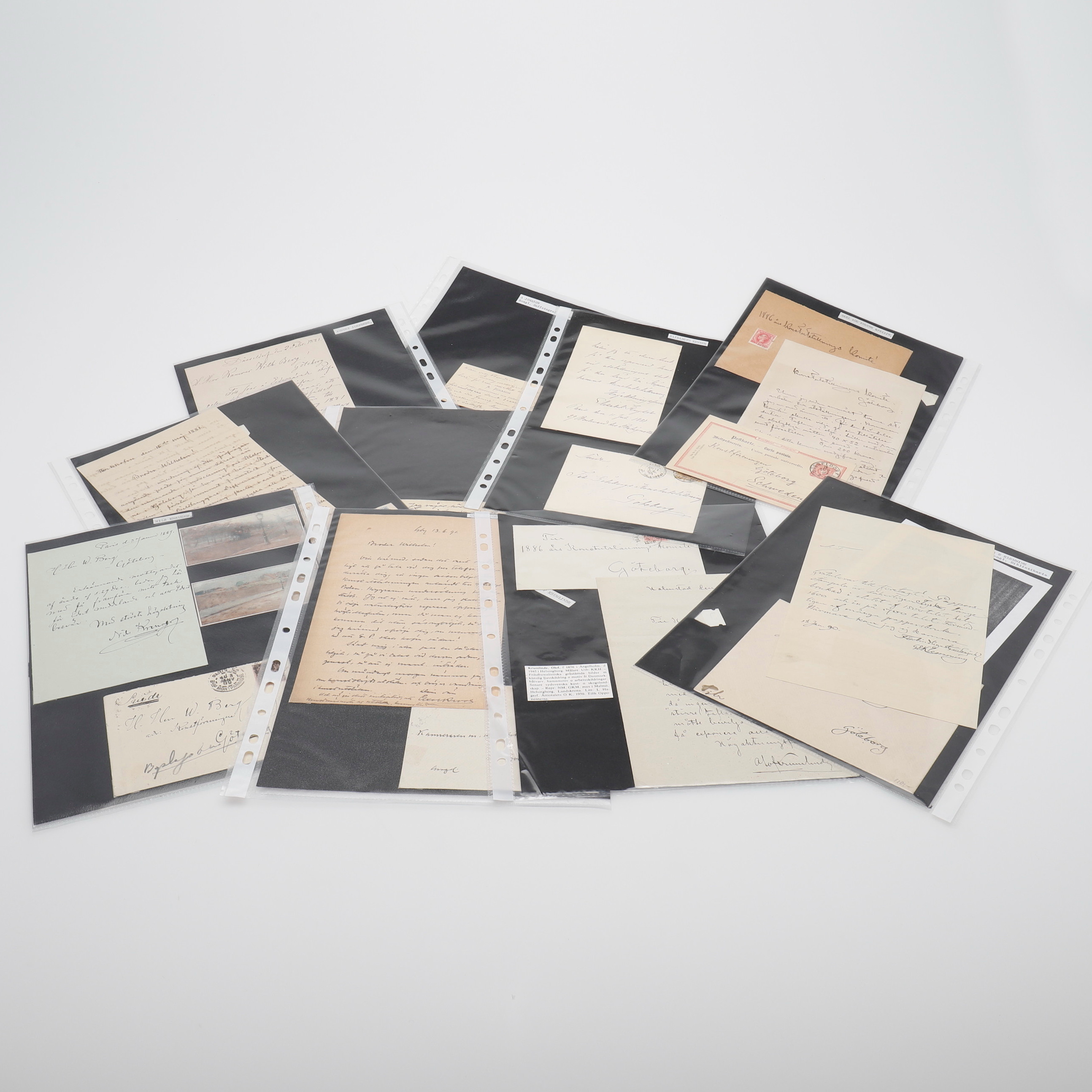 Images for 2573573. AUTOGRAPH. 10 personally writing letters from ...