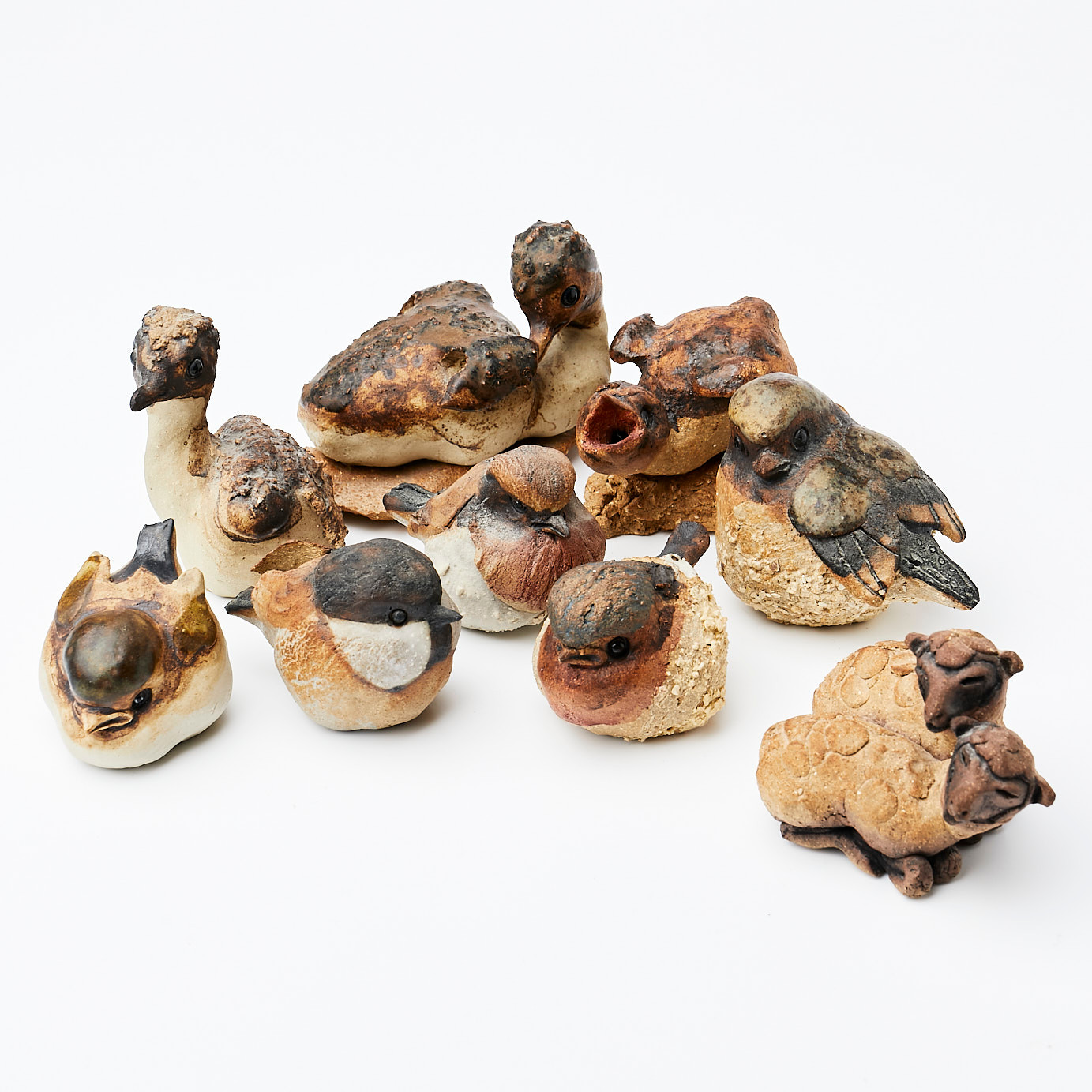 Images for 2573947. DAGNY ZACHRISSON. figurines, 9 pcs, in the shape of ...