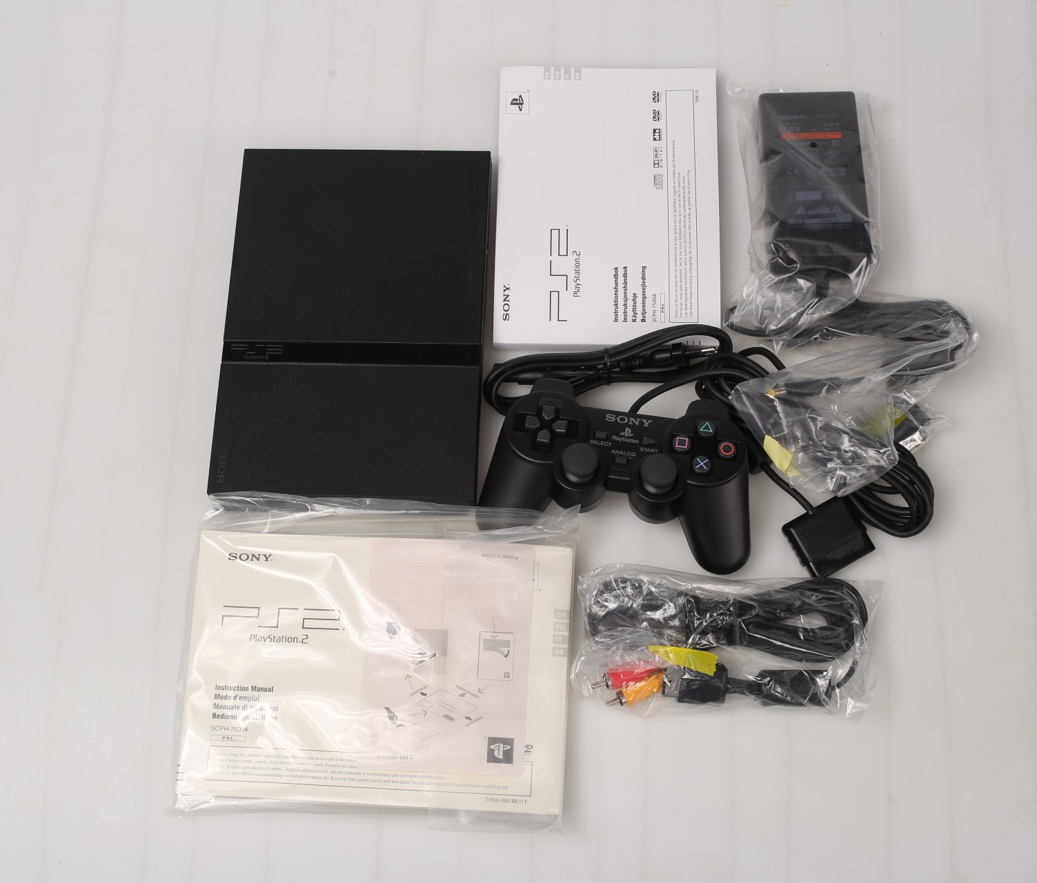 Images for 2576013. GAME CONSOLE, Playstation 2 with accessories in box ...