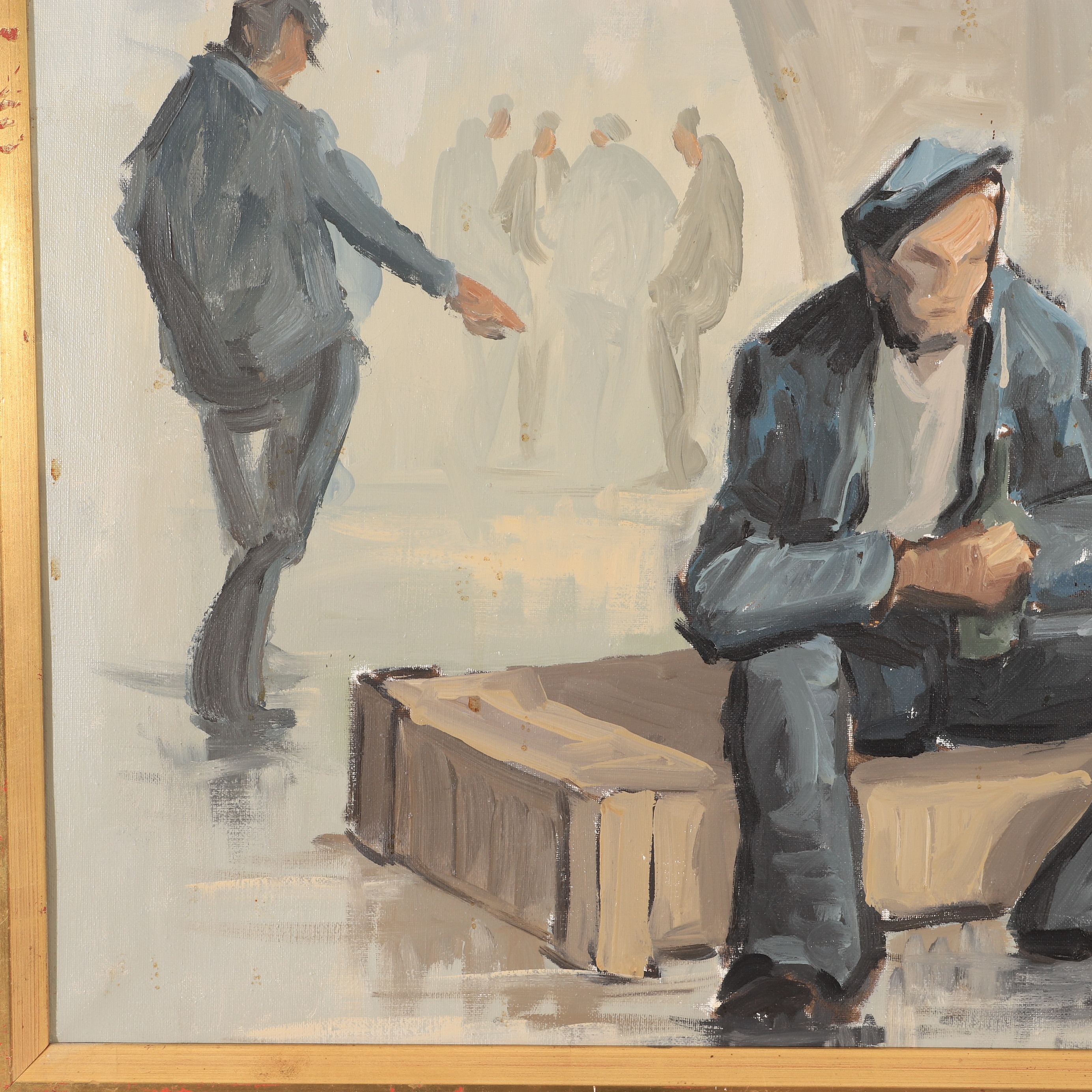 Images for 2576878. CARLO KNUD HANSEN. "Port of Gothenburg", oil on ...