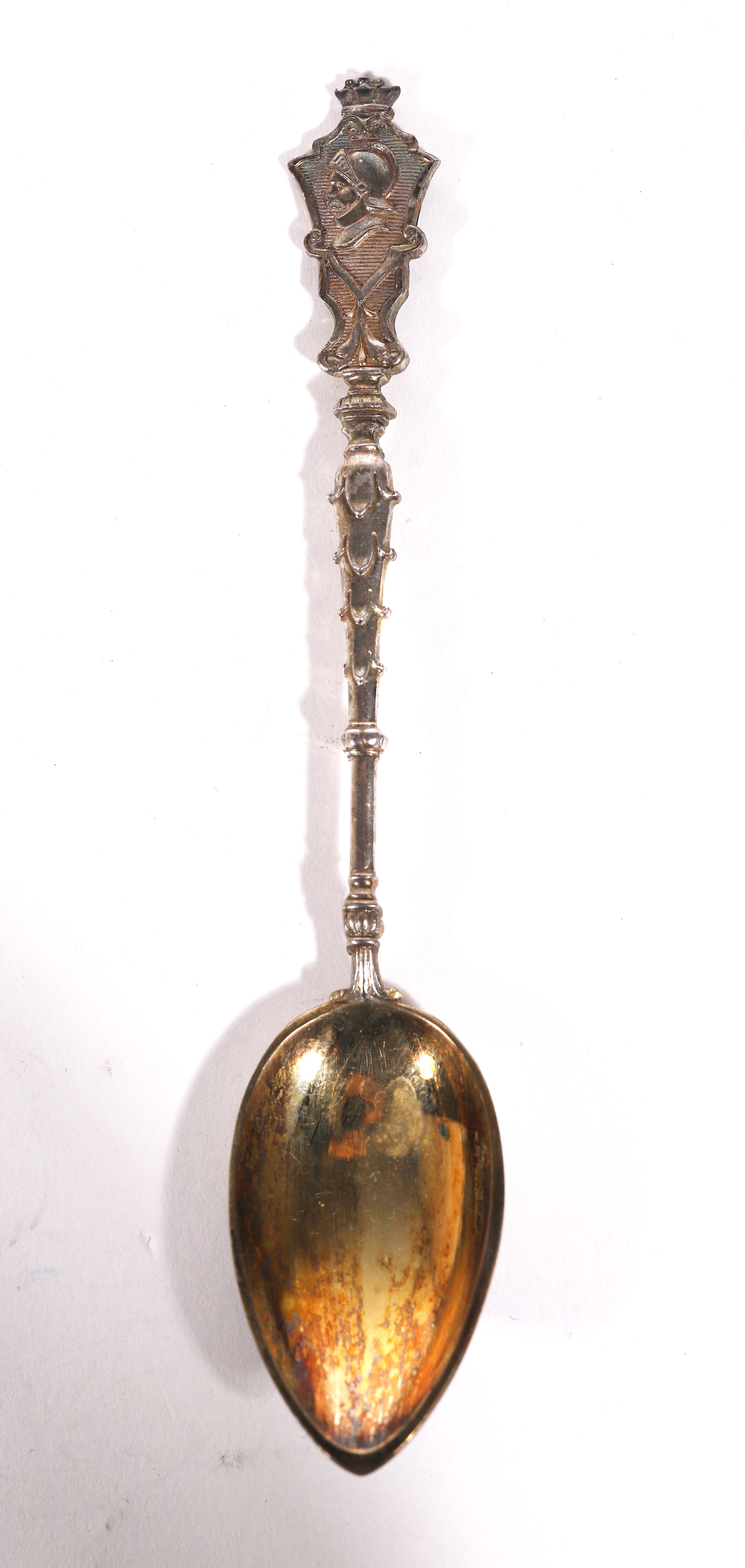 Images for 2579773. SET OF MOCHA SPOONS. SILVER VERMEILLE. WIDOW OF FCO ...