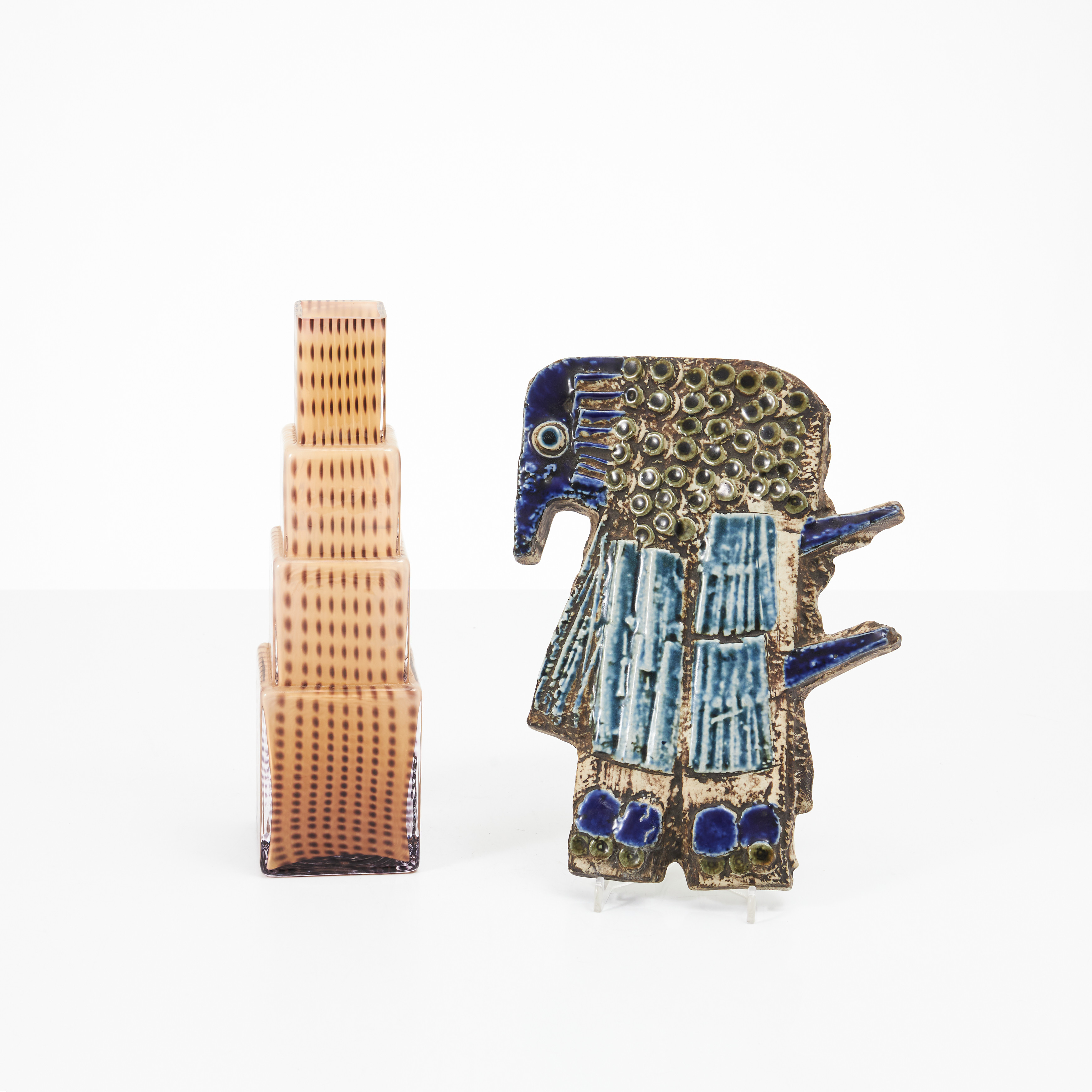 Images for 2580520. LISA LARSON / BERTIL VALLIEN. Vase and Wall Plaque ...