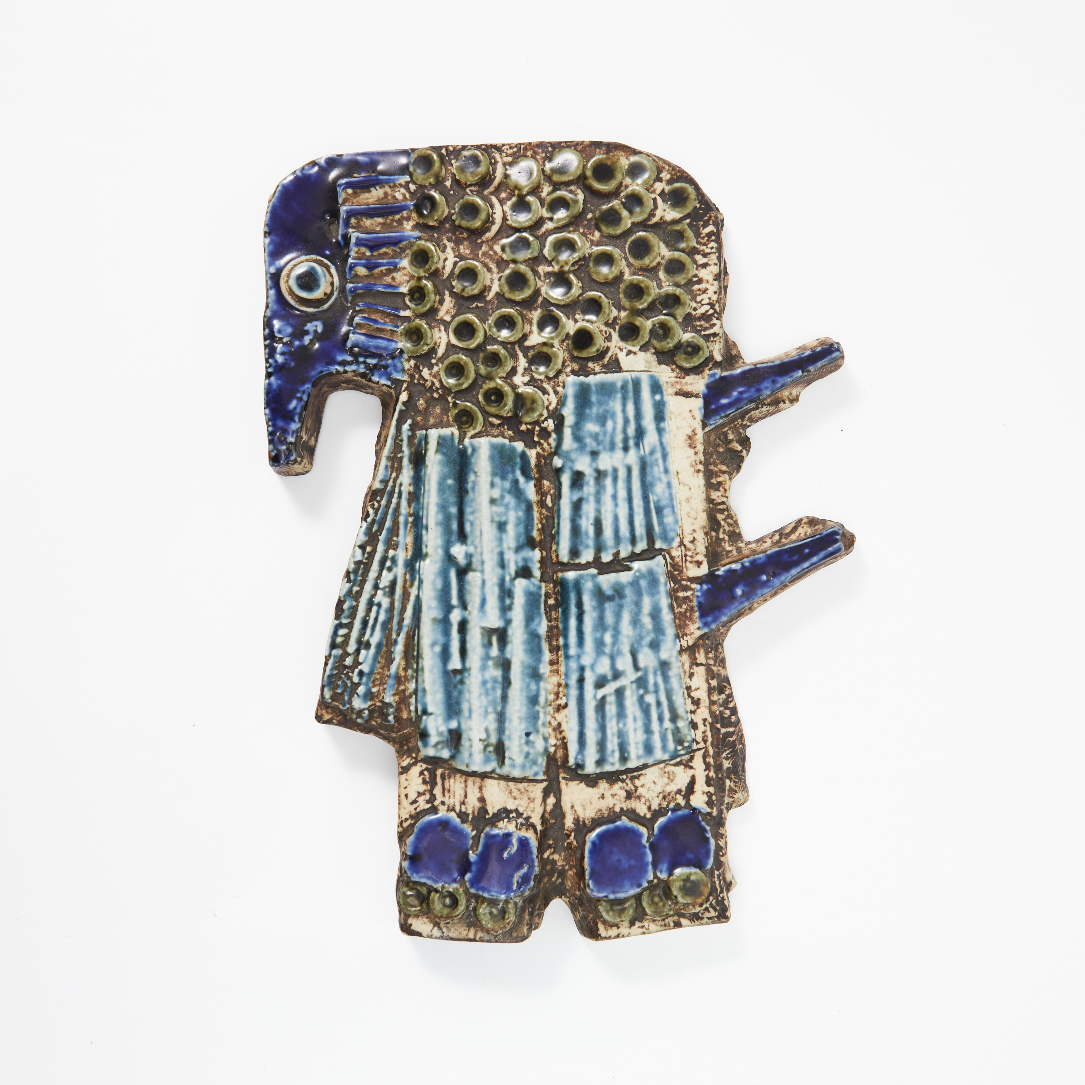 Images for 2580520. LISA LARSON / BERTIL VALLIEN. Vase and Wall Plaque, plaque in the form of a ...