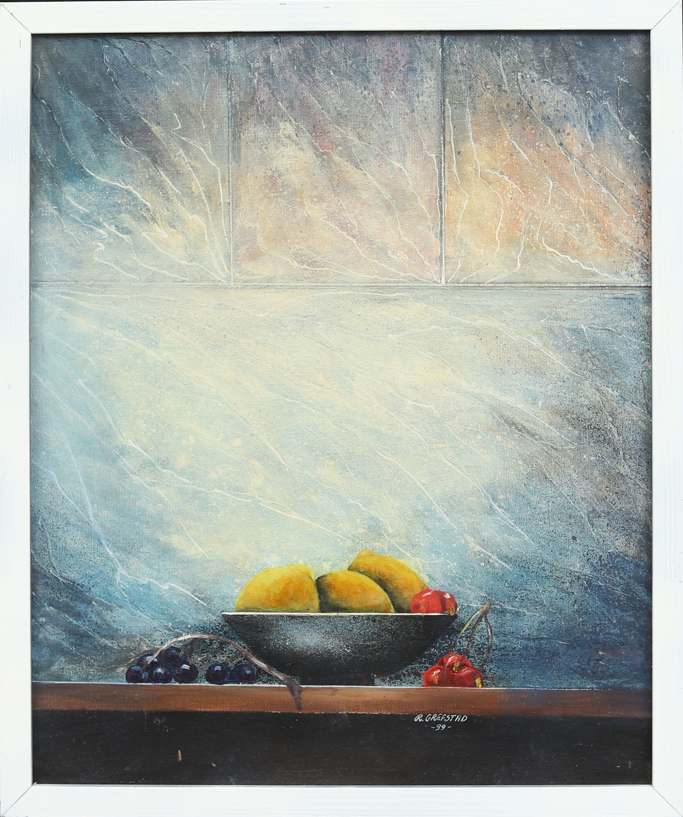 Images for 2583596. RENATE GREFSTAD. Still life, oil on canvas, signed ...