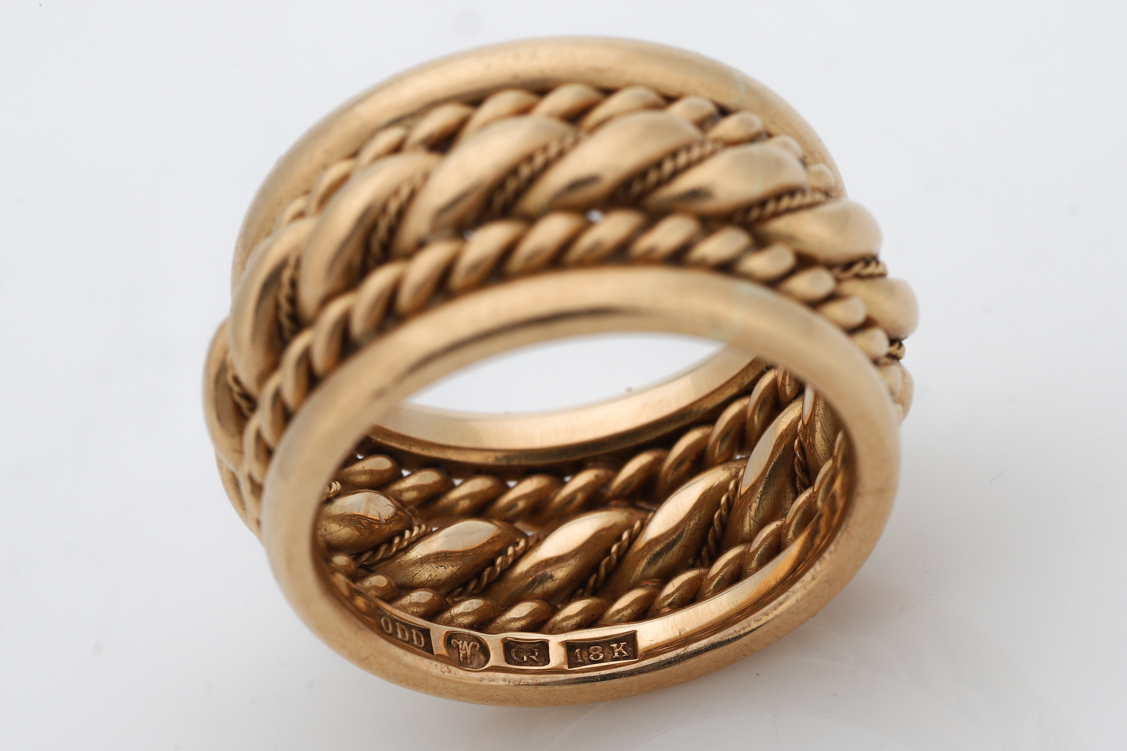 Bilder för 2585434. RING, 18k guld, Odd Magnusson, Guldsmedjan, Visby ...