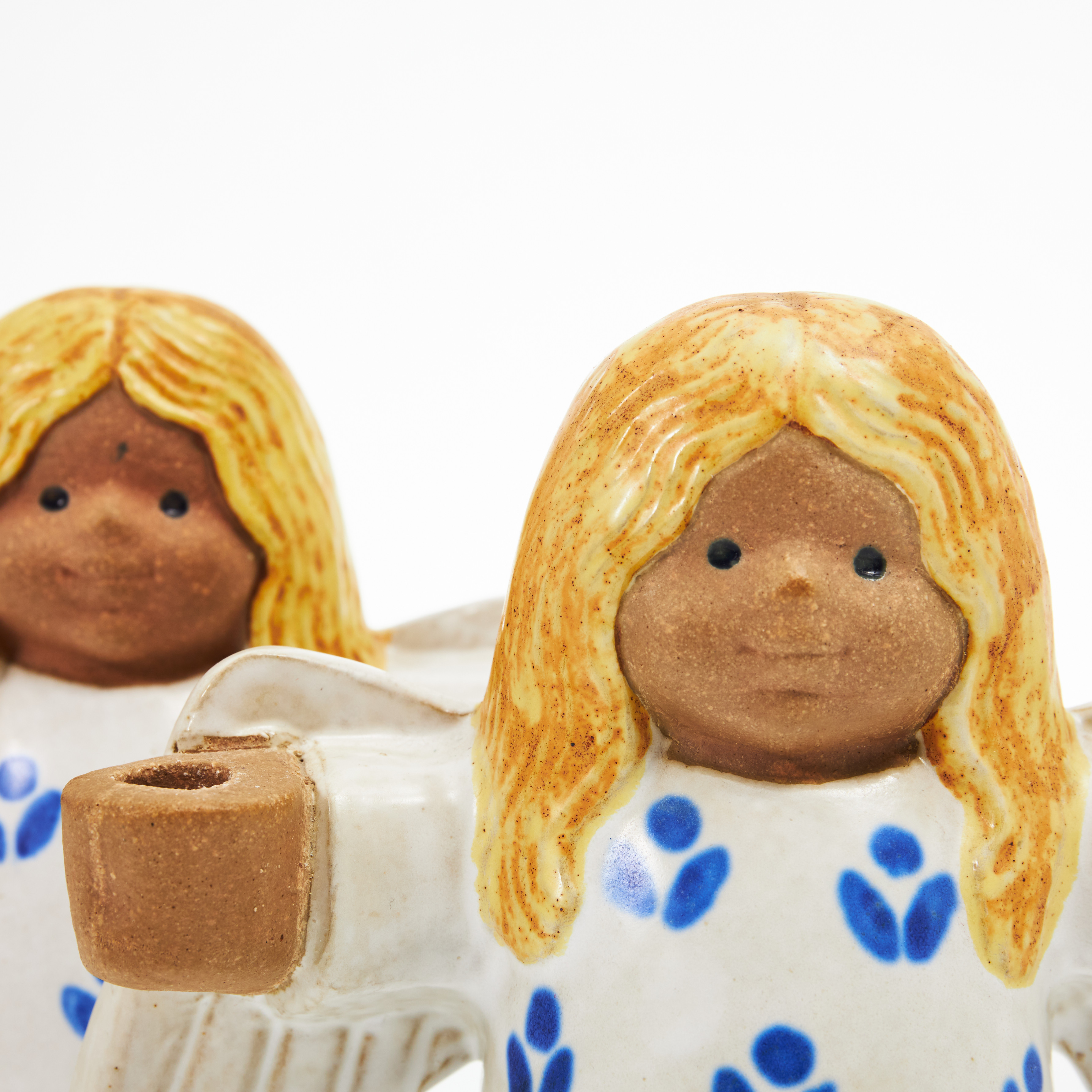 Images for 2585448. LISA LARSON. Figurines/candlesticks, "Julia" 1 pair ...