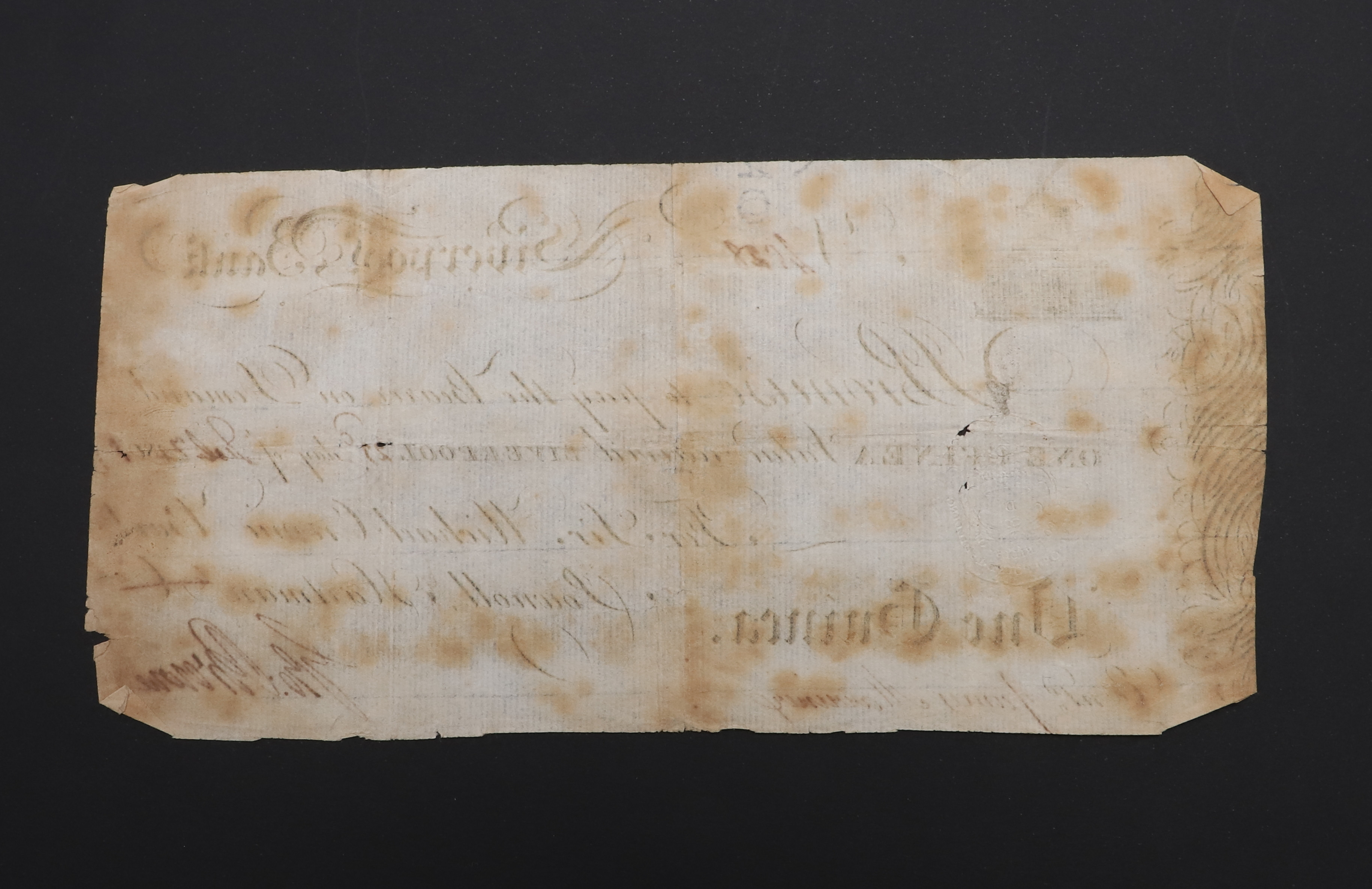 Bilder zu 2587828. EINE STOCKTON TEES BANK FIVE POUND NOTE, 1895, EINE ...