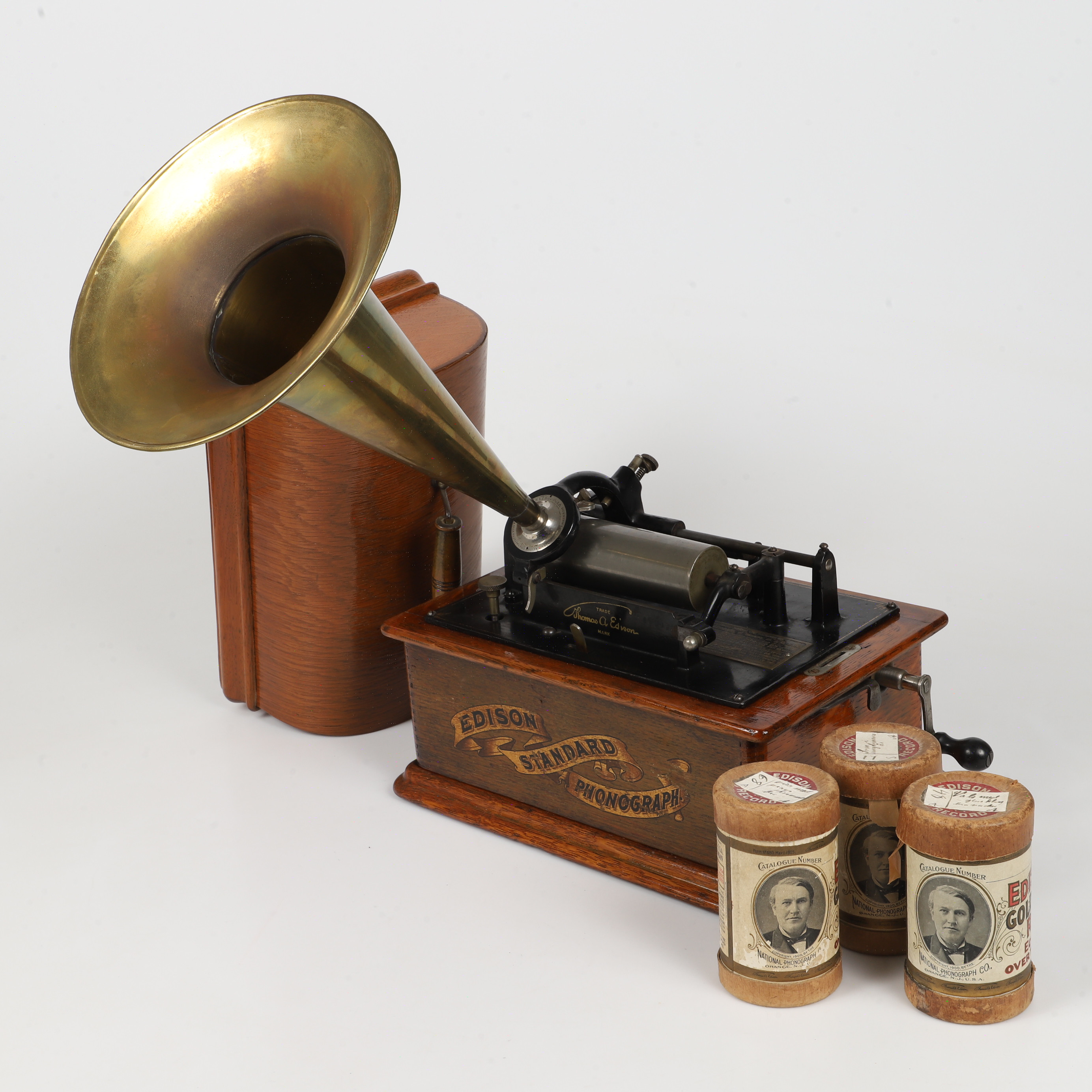 Images for 2588732. PHONOGRAPH, "Edison Standard Phonograph", wood ...