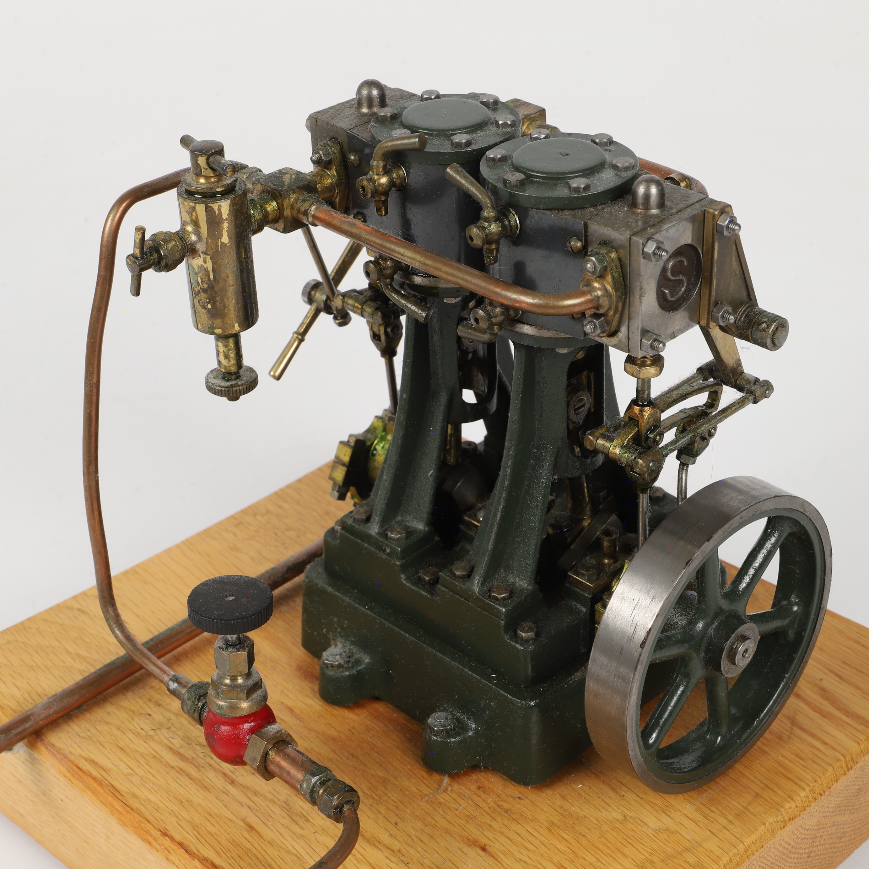 Bilder för 2589689. ÅNGMASKIN, 2-cylinders, Stuart Models, England ...