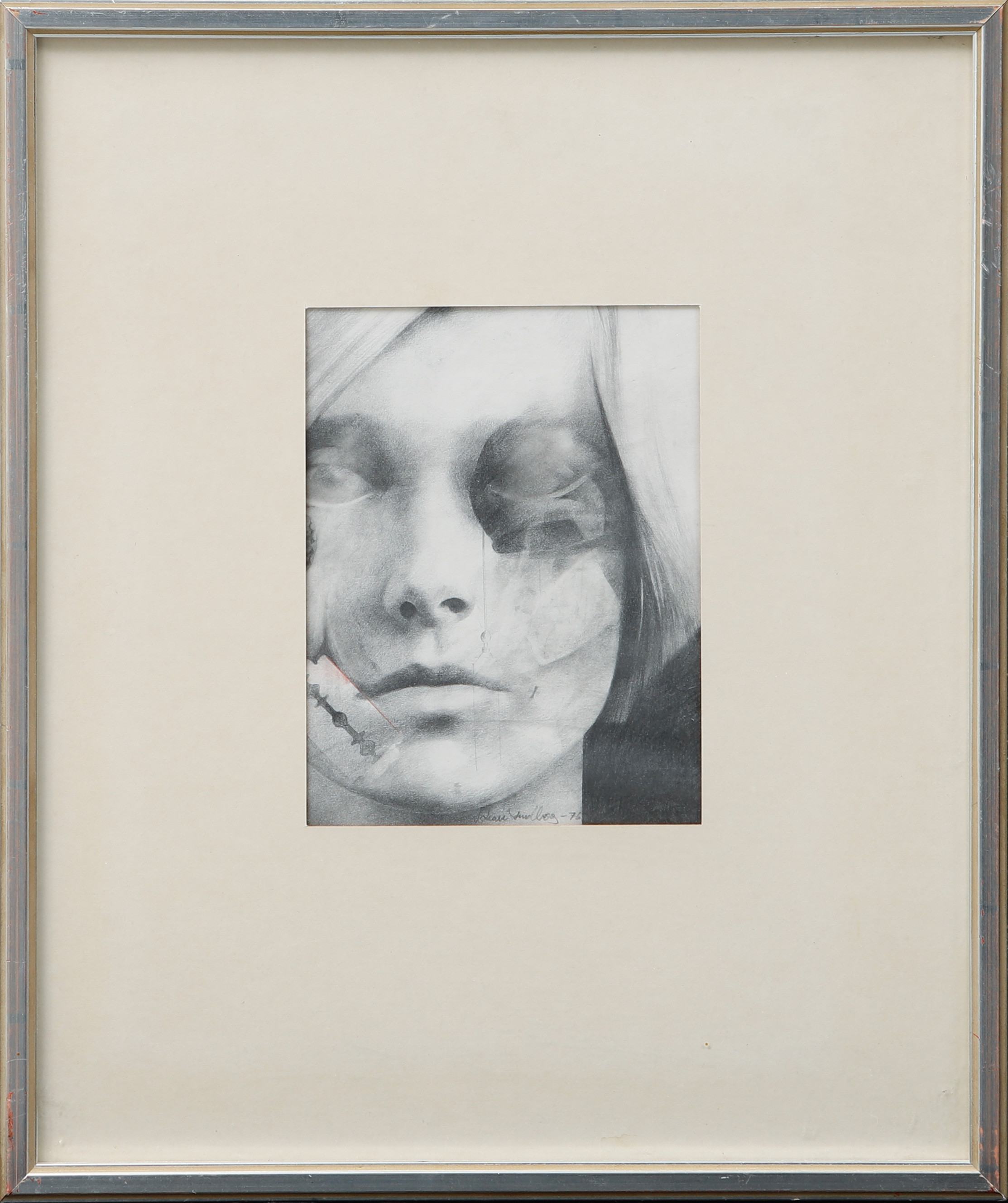 Images for 2590855. JOHAN LINDBERG. Drawings, 2 pcs., pencil and mixed ...