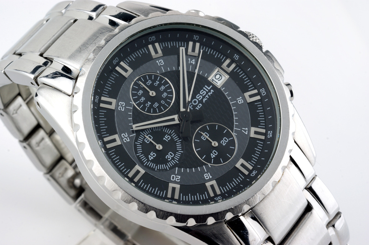 Images for 259103. MEN'S WATCH, Fossil Chronograph, Steel. - Auctionet