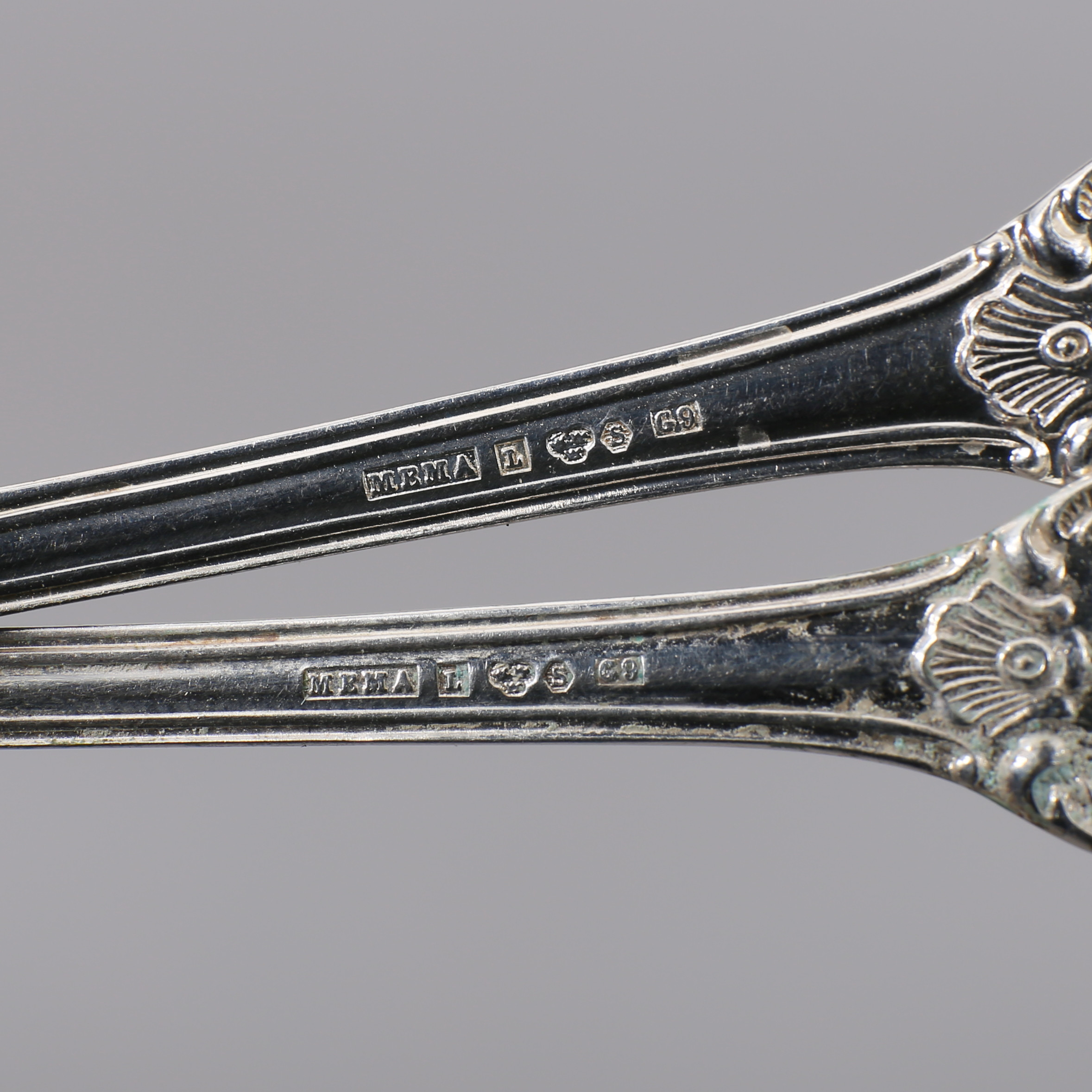 Images for 2592427. COFFEE SPOONS, 6 pcs, "Patricia", silver, 92 grams ...