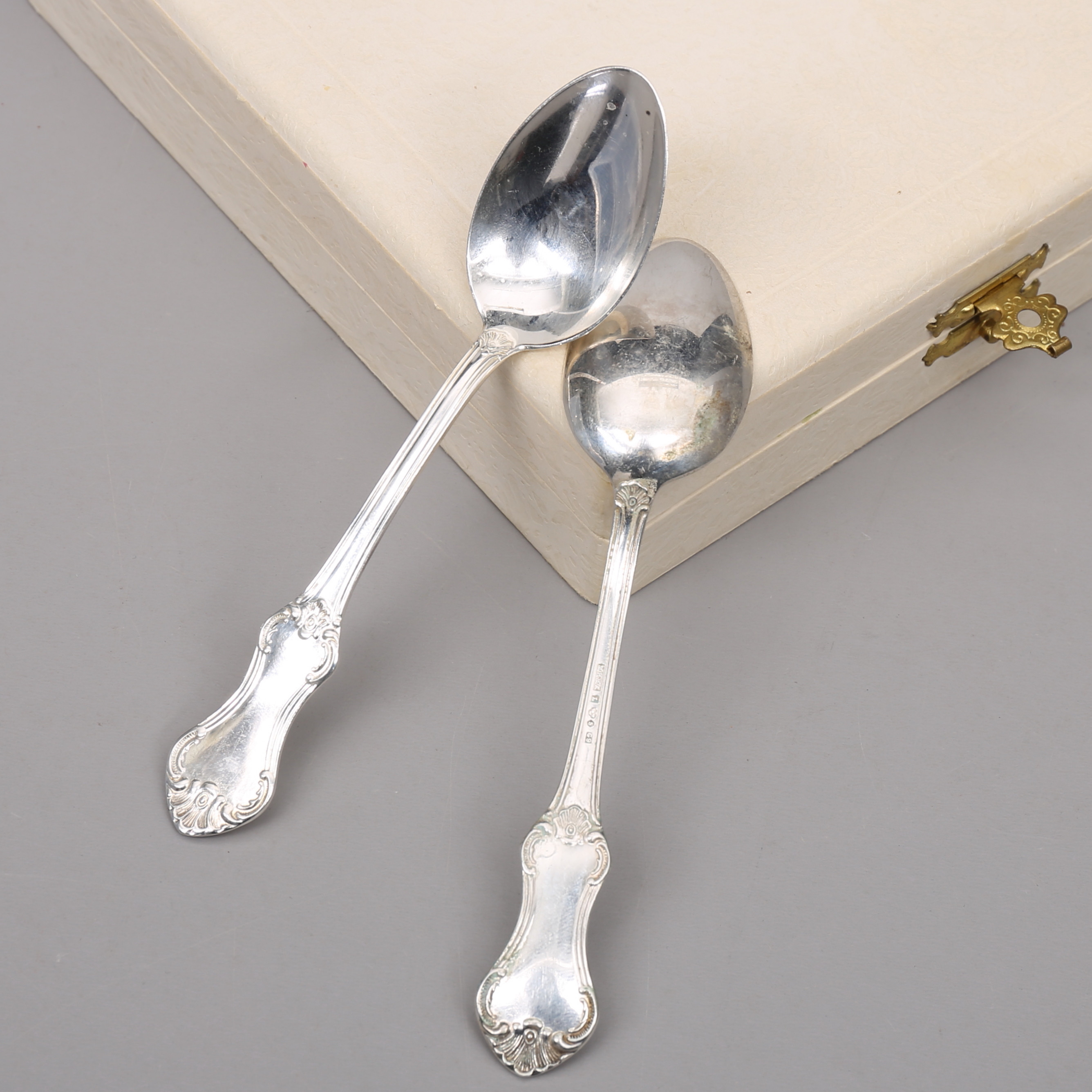 Images for 2592427. COFFEE SPOONS, 6 pcs, "Patricia", silver, 92 grams ...