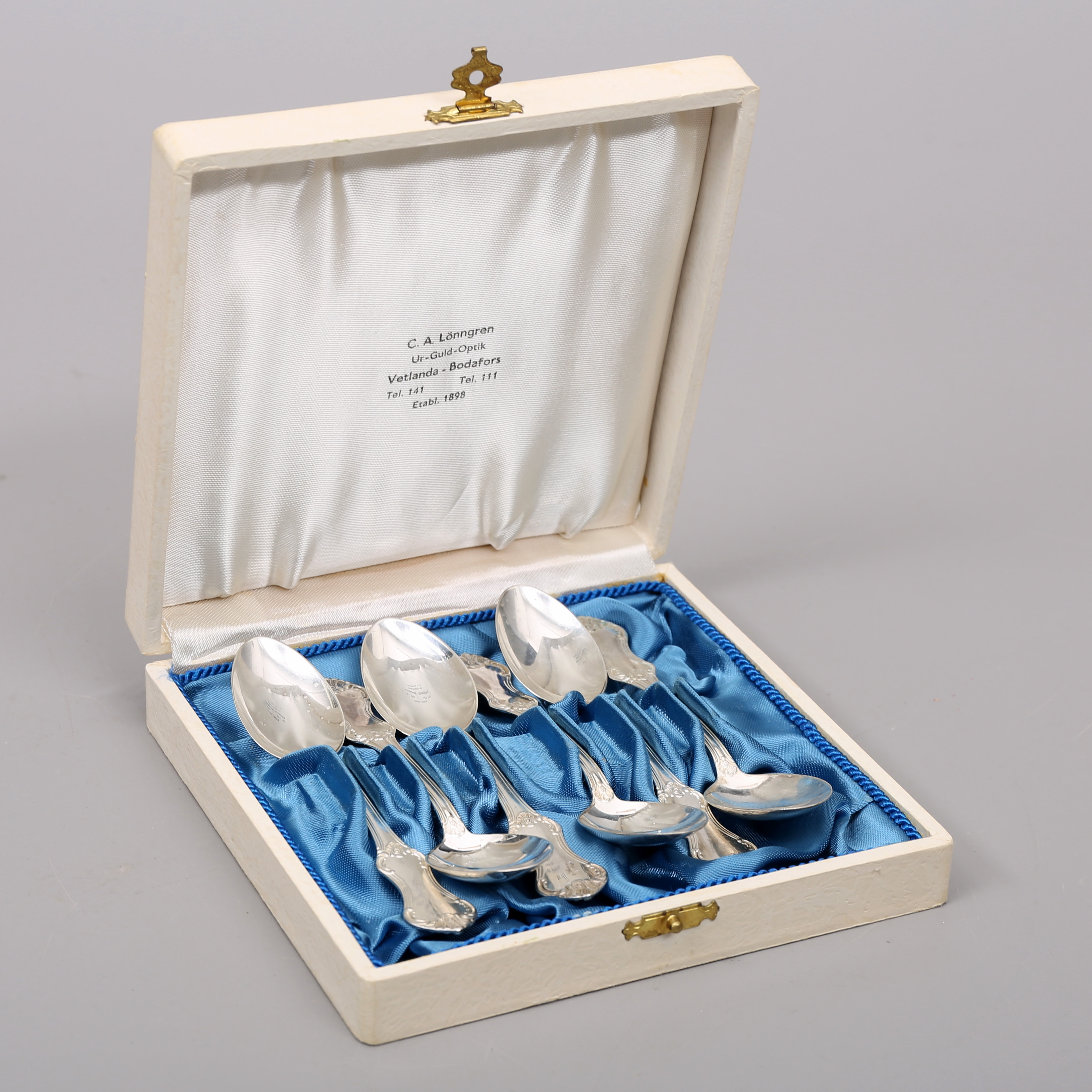 Images for 2592427. COFFEE SPOONS, 6 pcs, "Patricia", silver, 92 grams ...