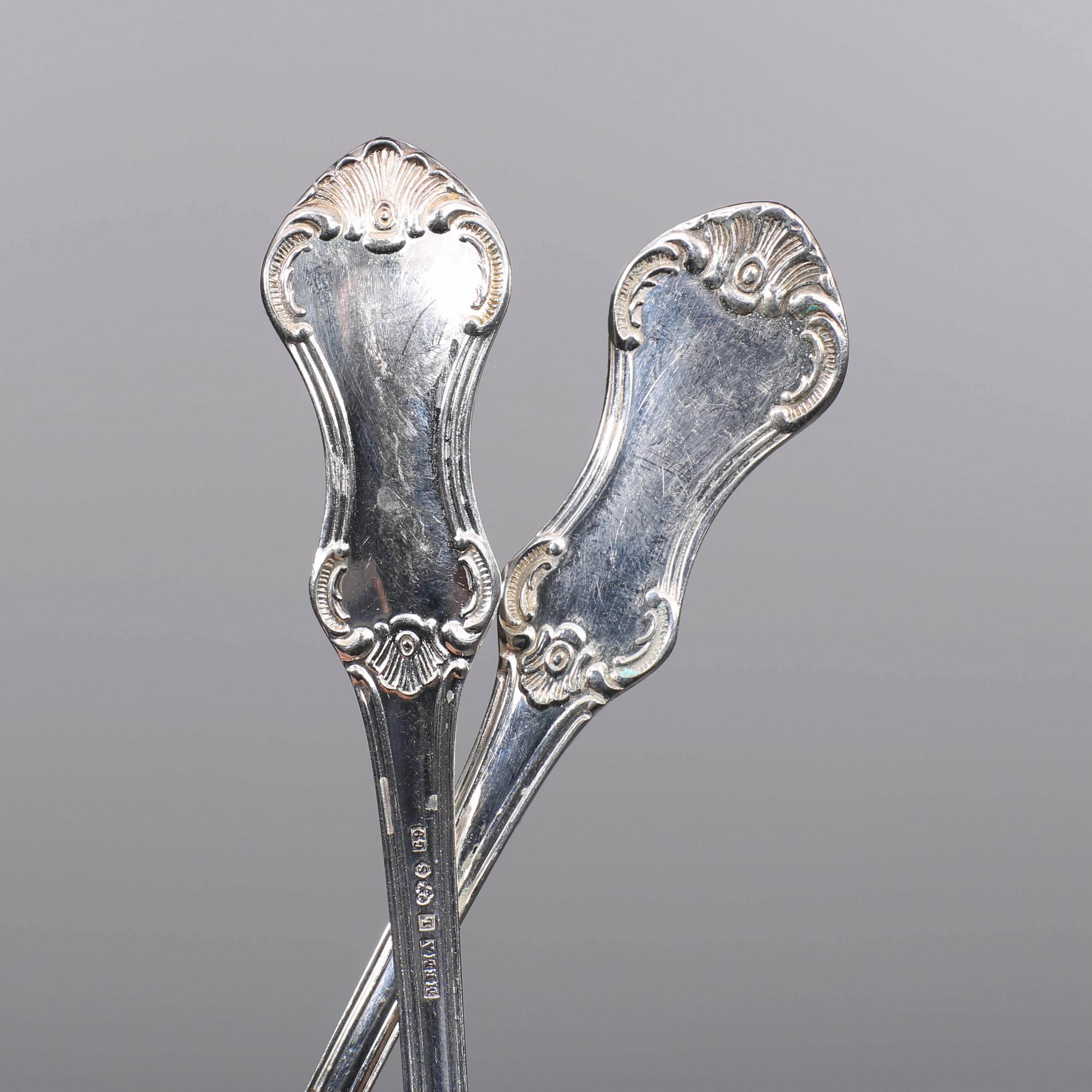 Images for 2592427. COFFEE SPOONS, 6 pcs, "Patricia", silver, 92 grams ...