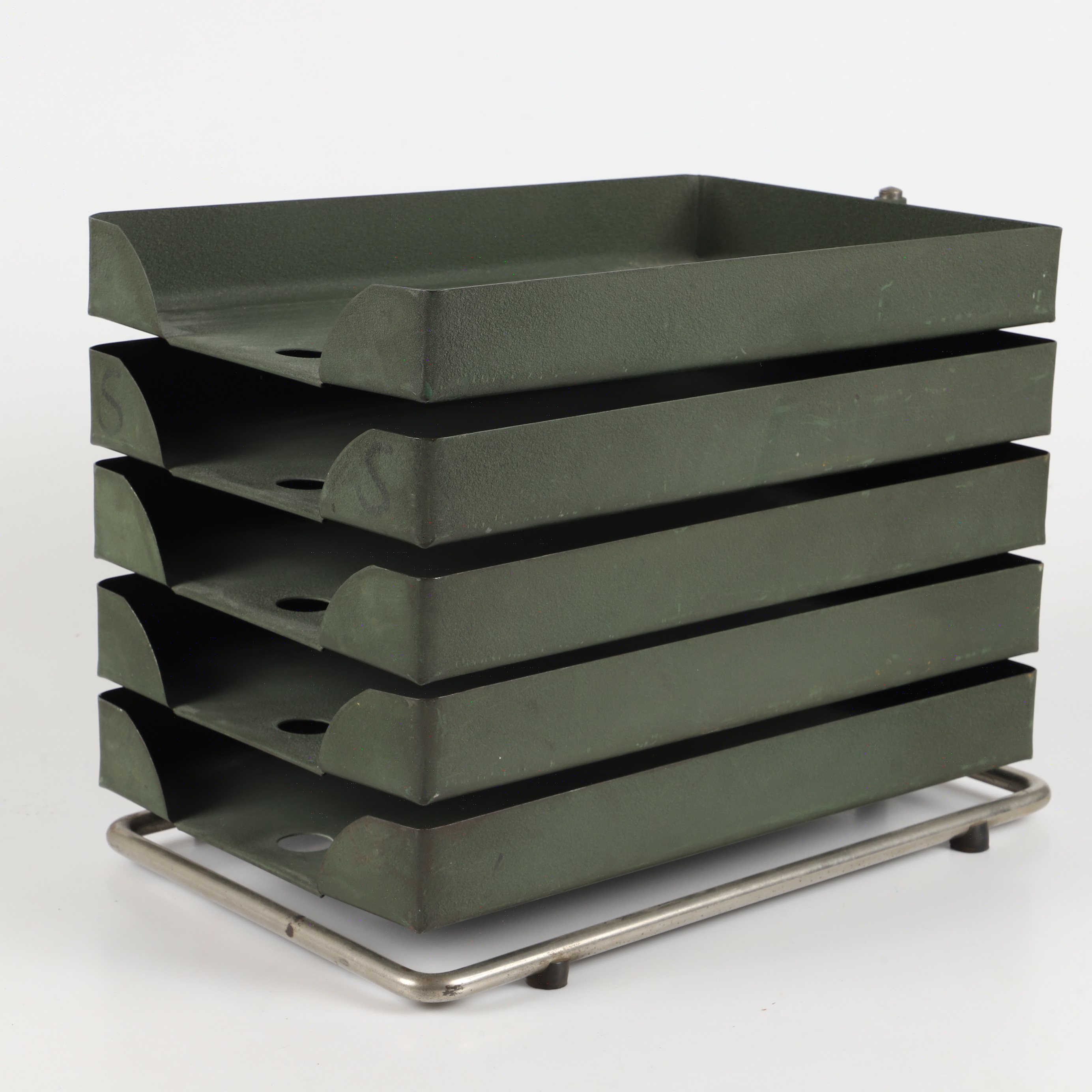 Bilder för 2595699. DOKUMENTSAMLARE, brännlackerad plåt, 1900-talets ...