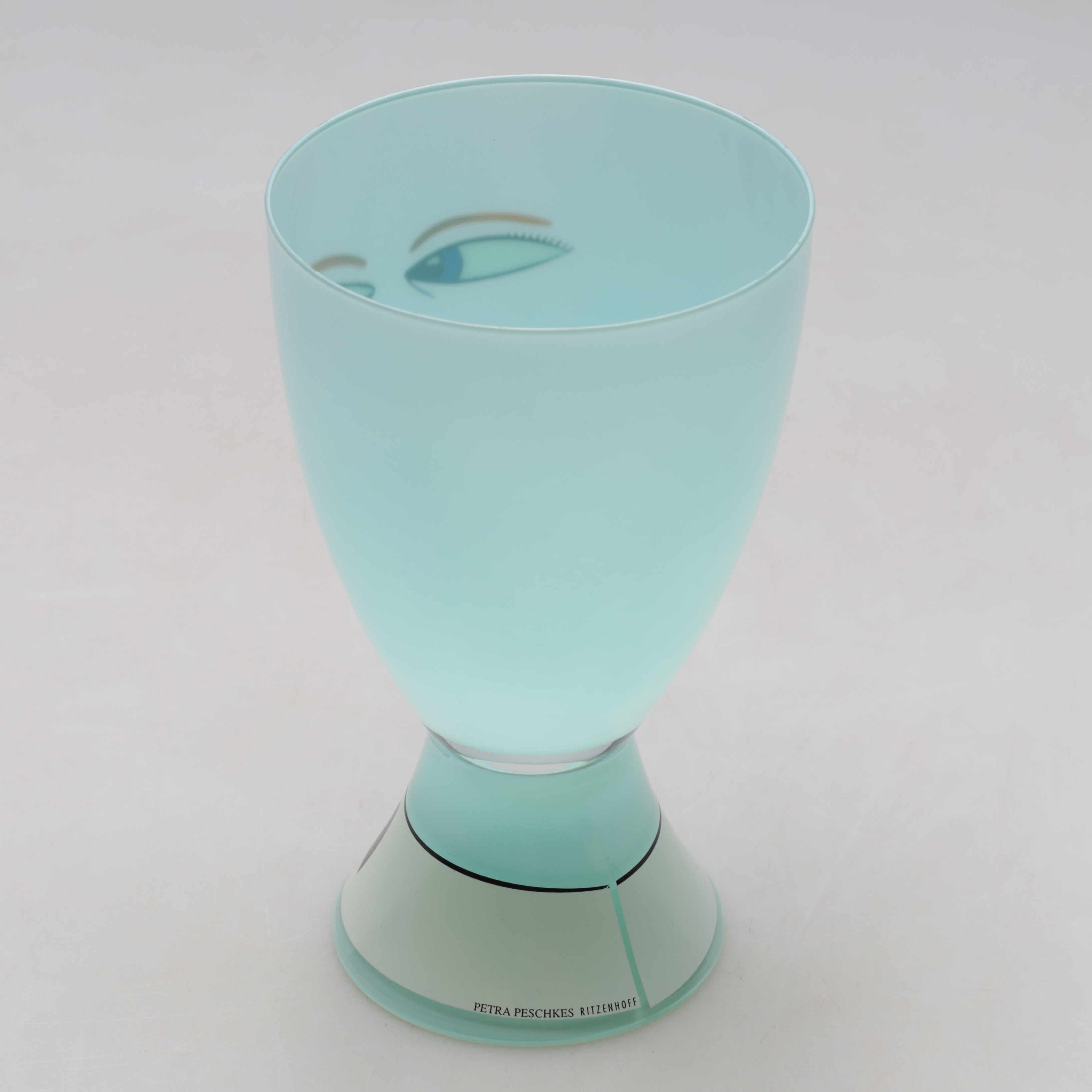 Images for 2595921. PETRA PESCHKES. vase, glass, "Vis a Vis", Ritzenhoff, 1999. - Auctionet