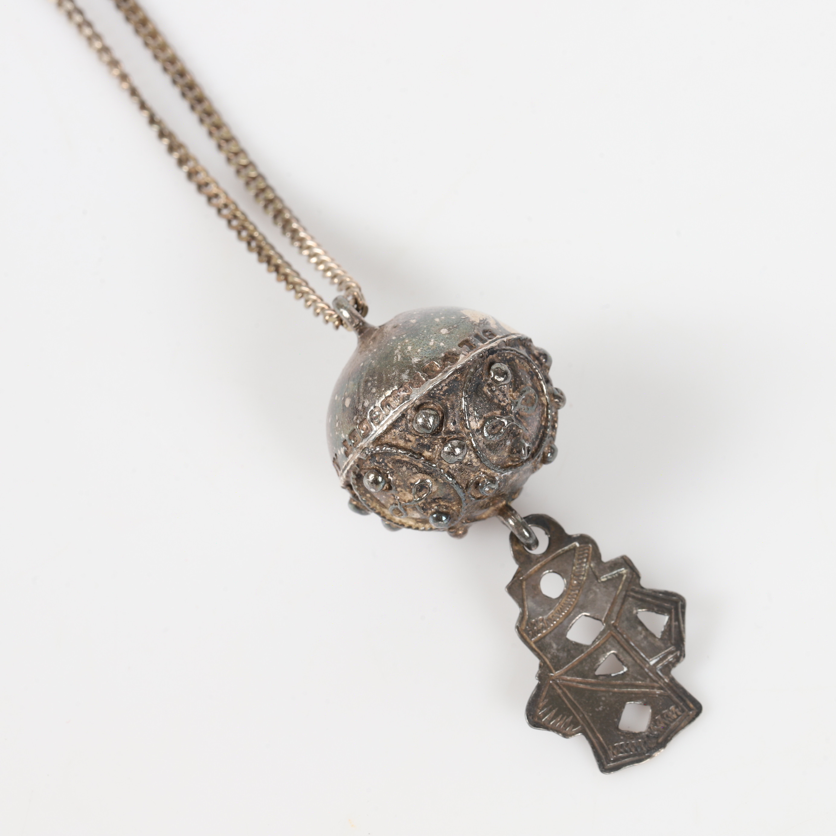 Images for 2600824. PENDANT WITH CHAIN, silver, Nils-Eric Södermark ...