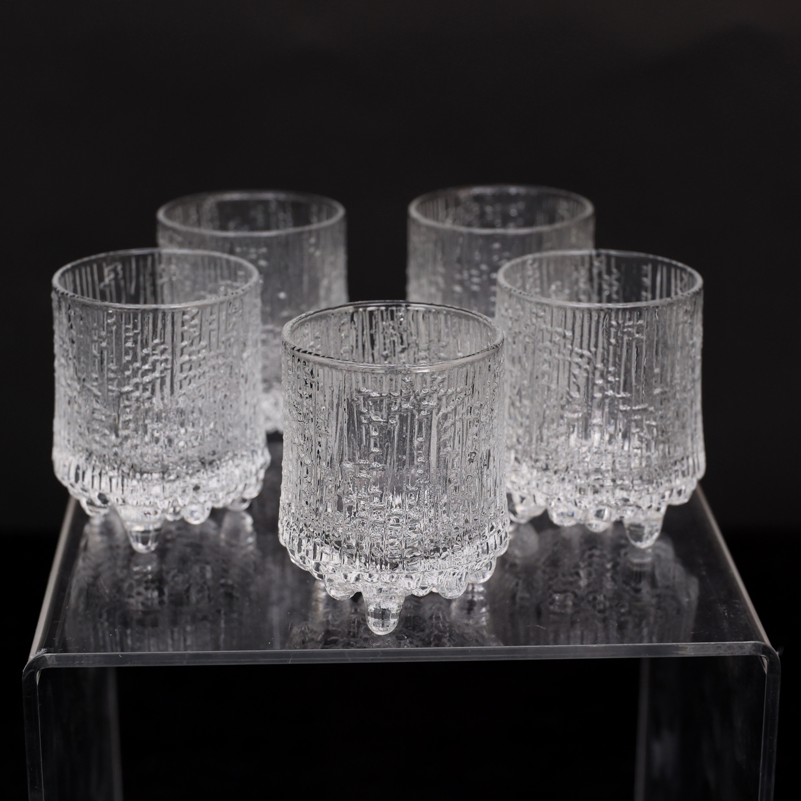 Images for 2600961. TAPIO WIRKKALA. Whiskey glass, vodka glass and bowl ...