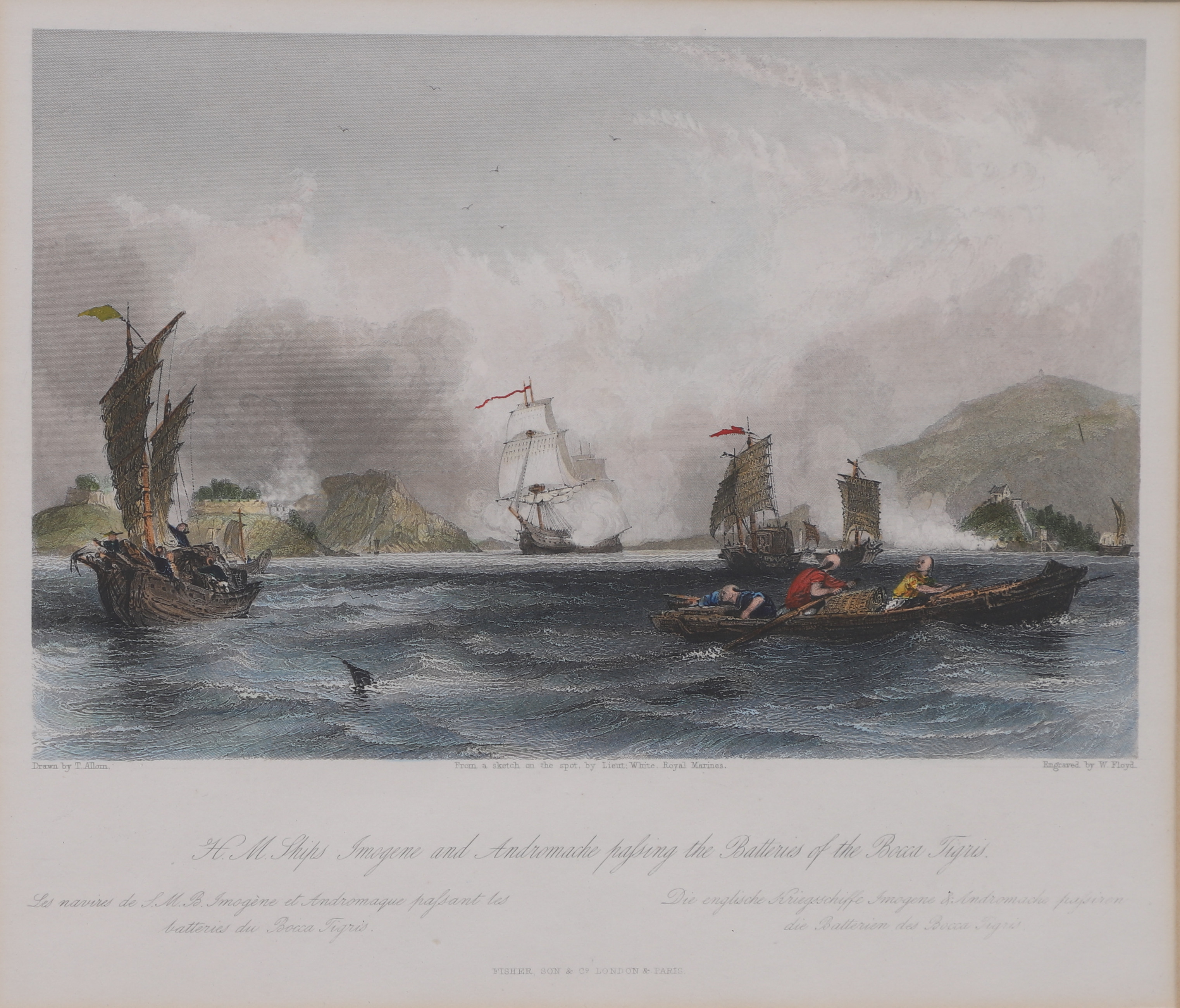 Images for 2606972. Lithograph/Engraving, English Navy, engraved by W ...