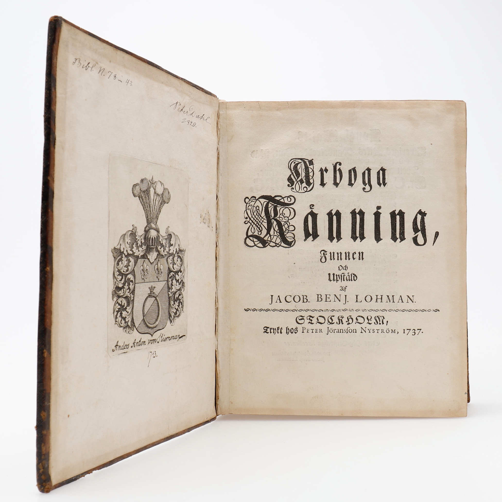 Images for 2608295. JACOB BENJAMIN LOHMAN'S 1737 ARBOGA KNIGHT WITH ...