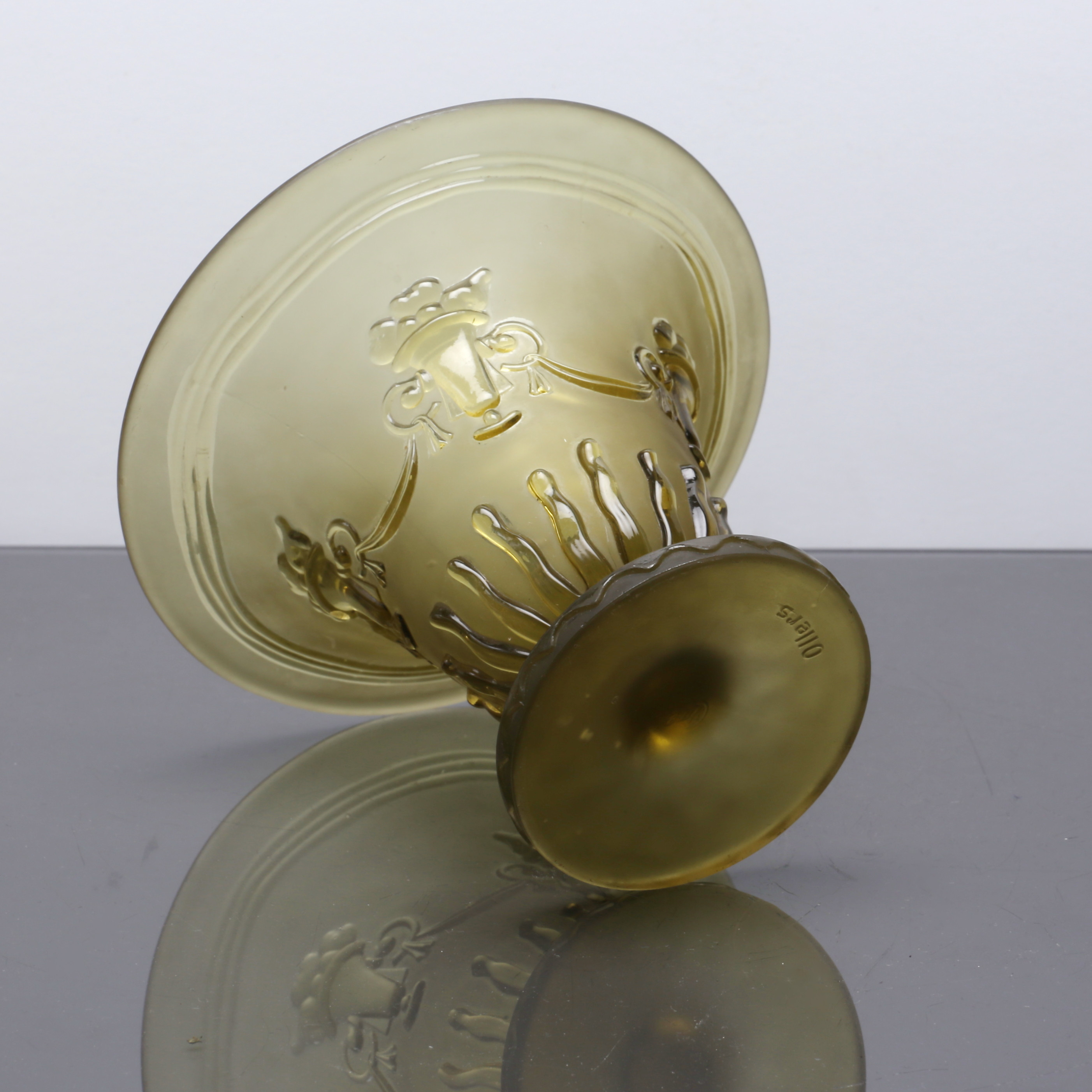 Images for 2609603. EDVIN OLLERS. Vase, art deco, glass, Elme, first ...