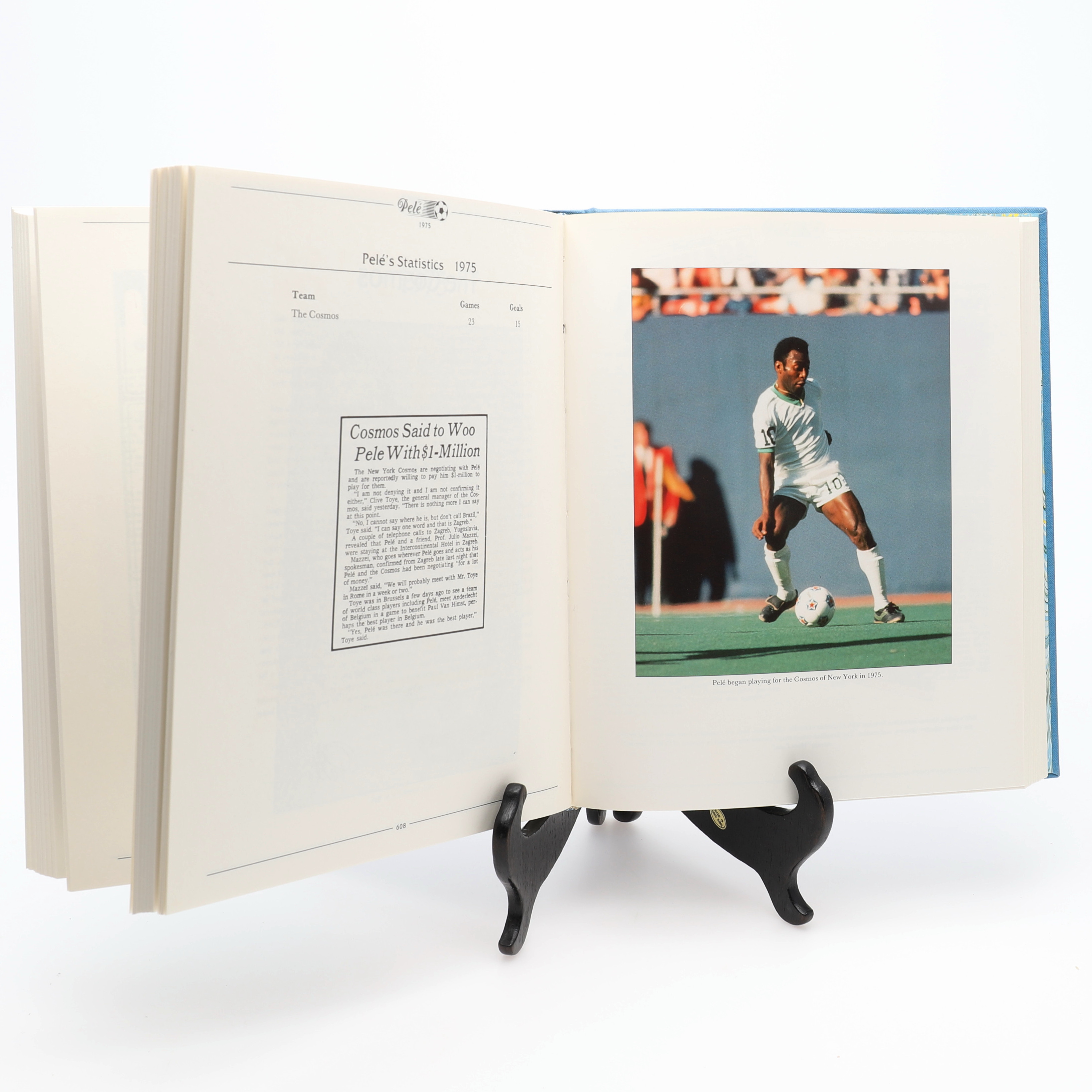 Images for 2612266. AUTOGRAPH. PELE – THE PELE ALBUMS – TWO VOLUMES 700 ...
