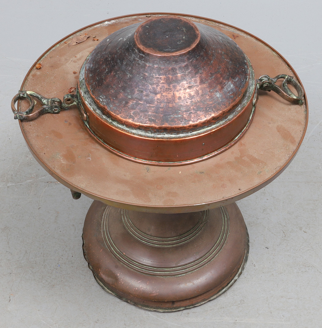 Images for 2615367. A CIRCULAR COPPER BRAZIER, 20TH CENTURY. - Auctionet
