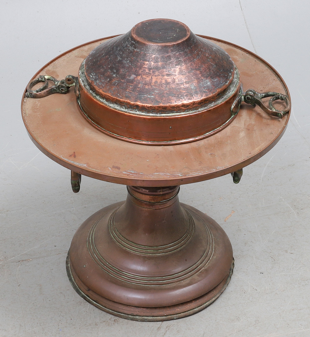 Images for 2615367. A CIRCULAR COPPER BRAZIER, 20TH CENTURY. - Auctionet