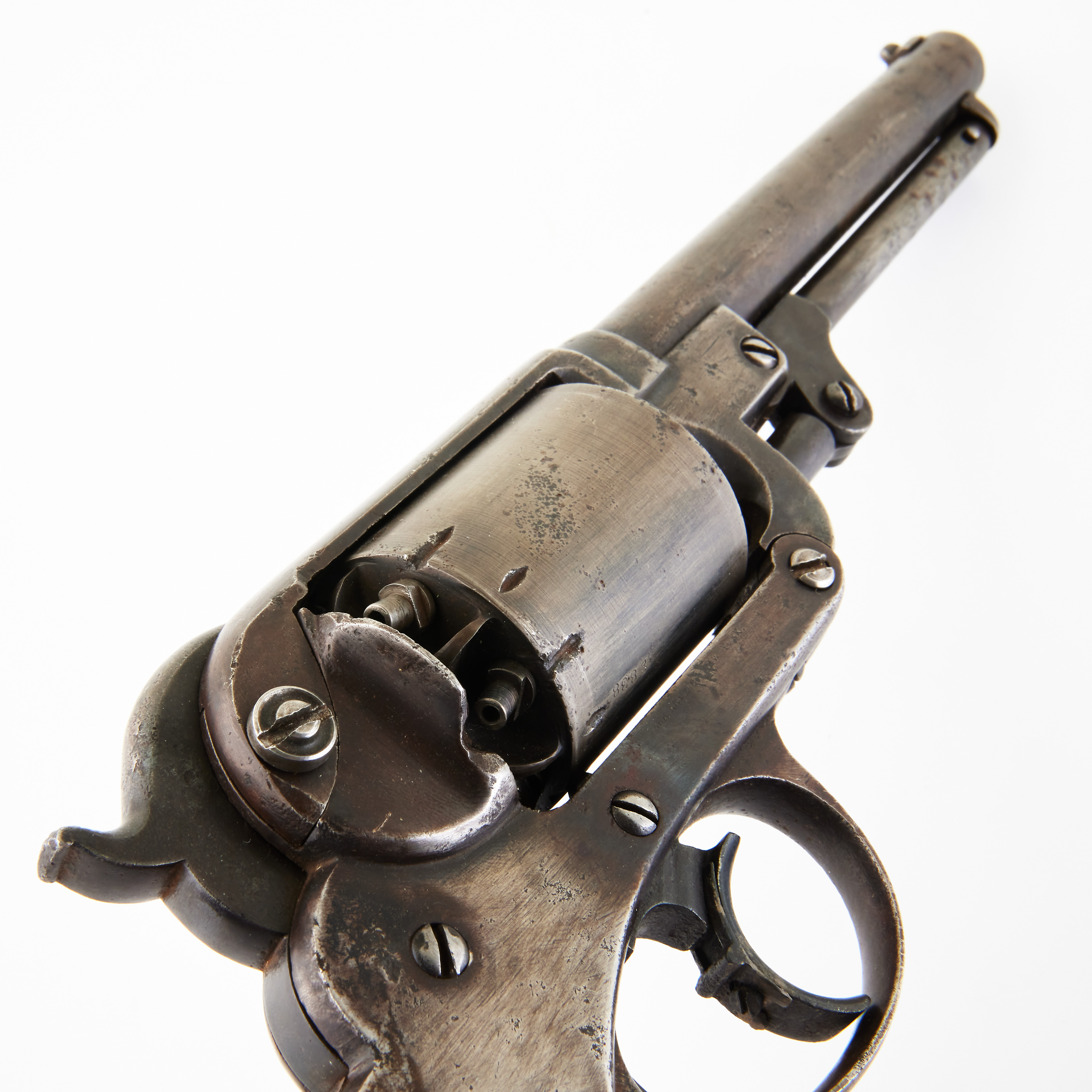 Imágenes para 2616543. REVOLVER BLOCK LOCK, Americano, Starr 1858 ...