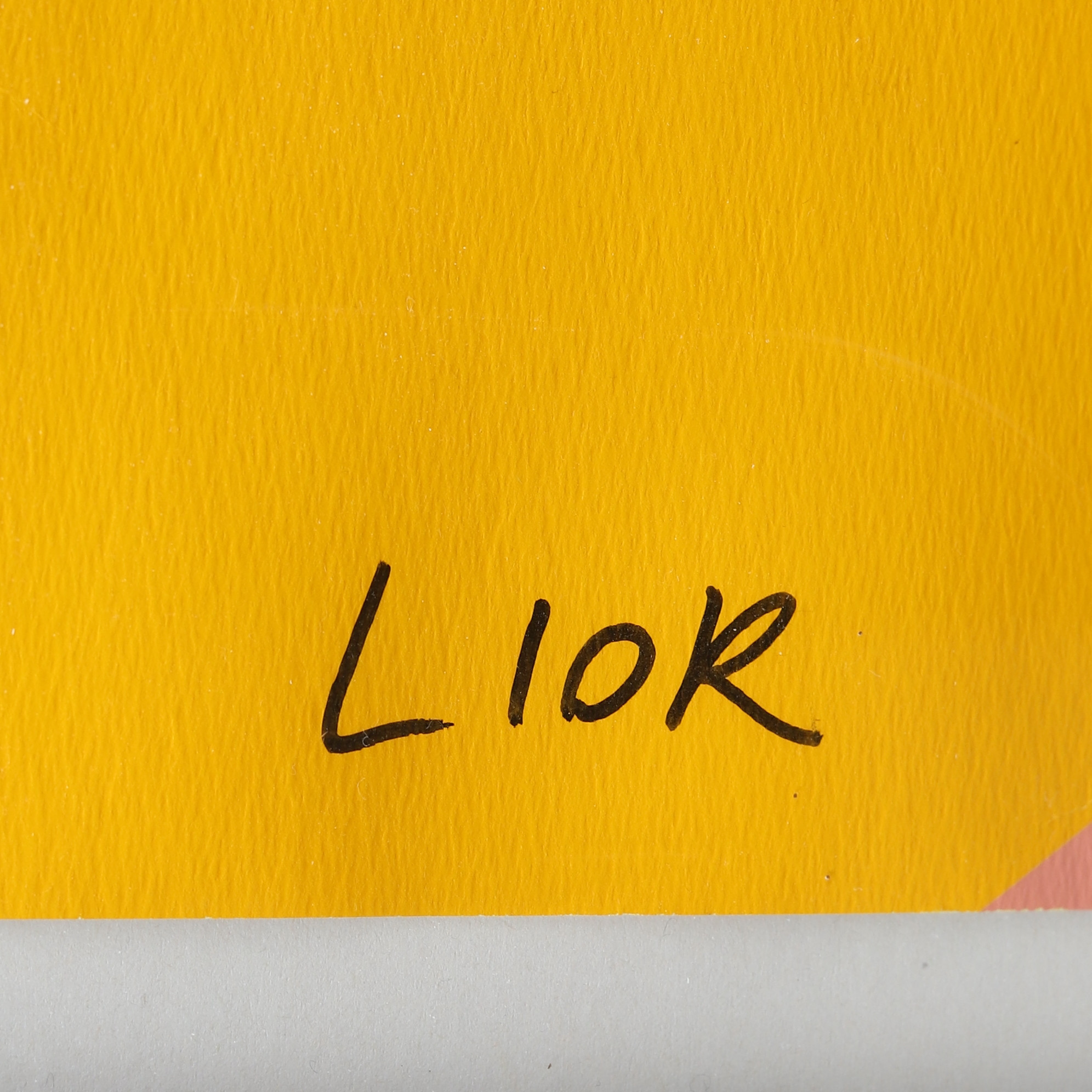 Images for 2617535. RON LIOR F. 1971. Seated model, color serigraphy ...