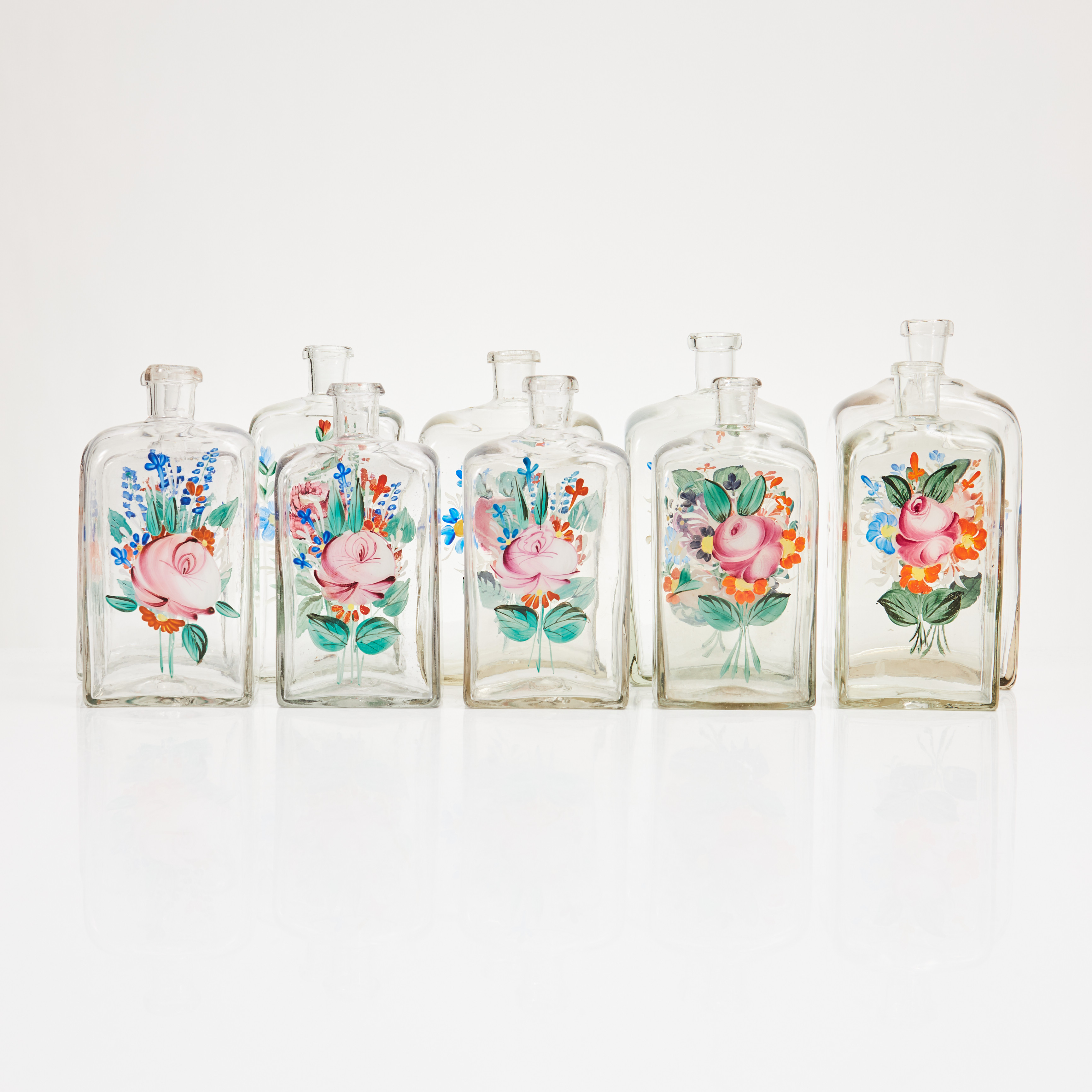 Images for 2622058. SNAP BOTTLES, 21 pcs, around 1900, polychrome ...