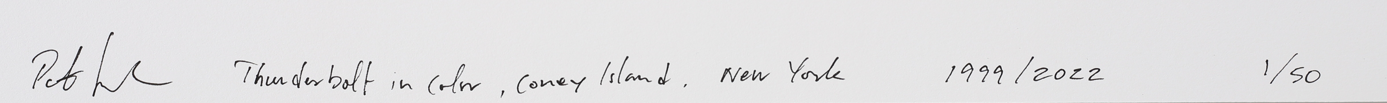 Images for 2622301. PETER JANHANS. Photograph, Thunderbolt, Coney ...