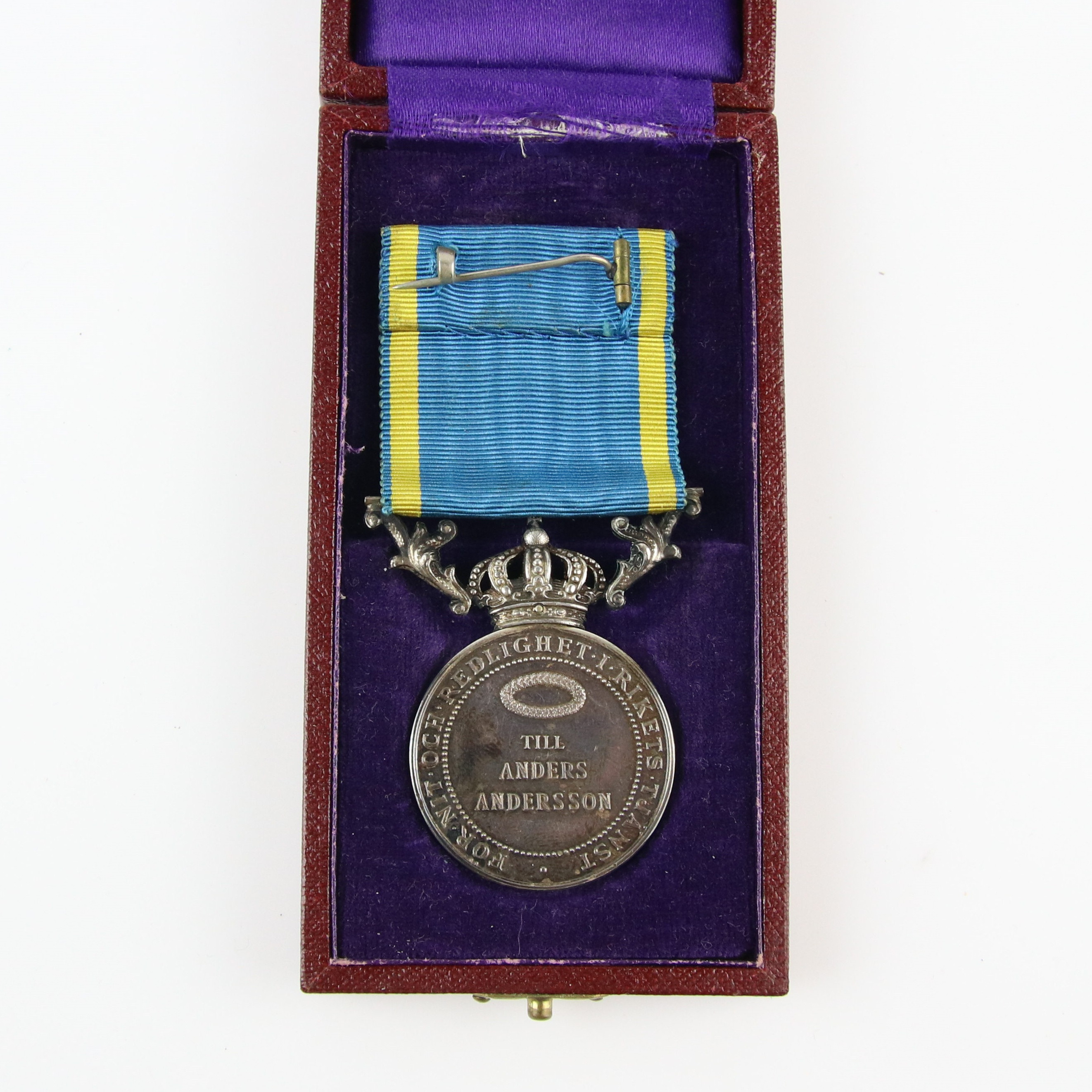 Images for 2622623. MEDAL OF MERIT, For zeal and integrity in the ...