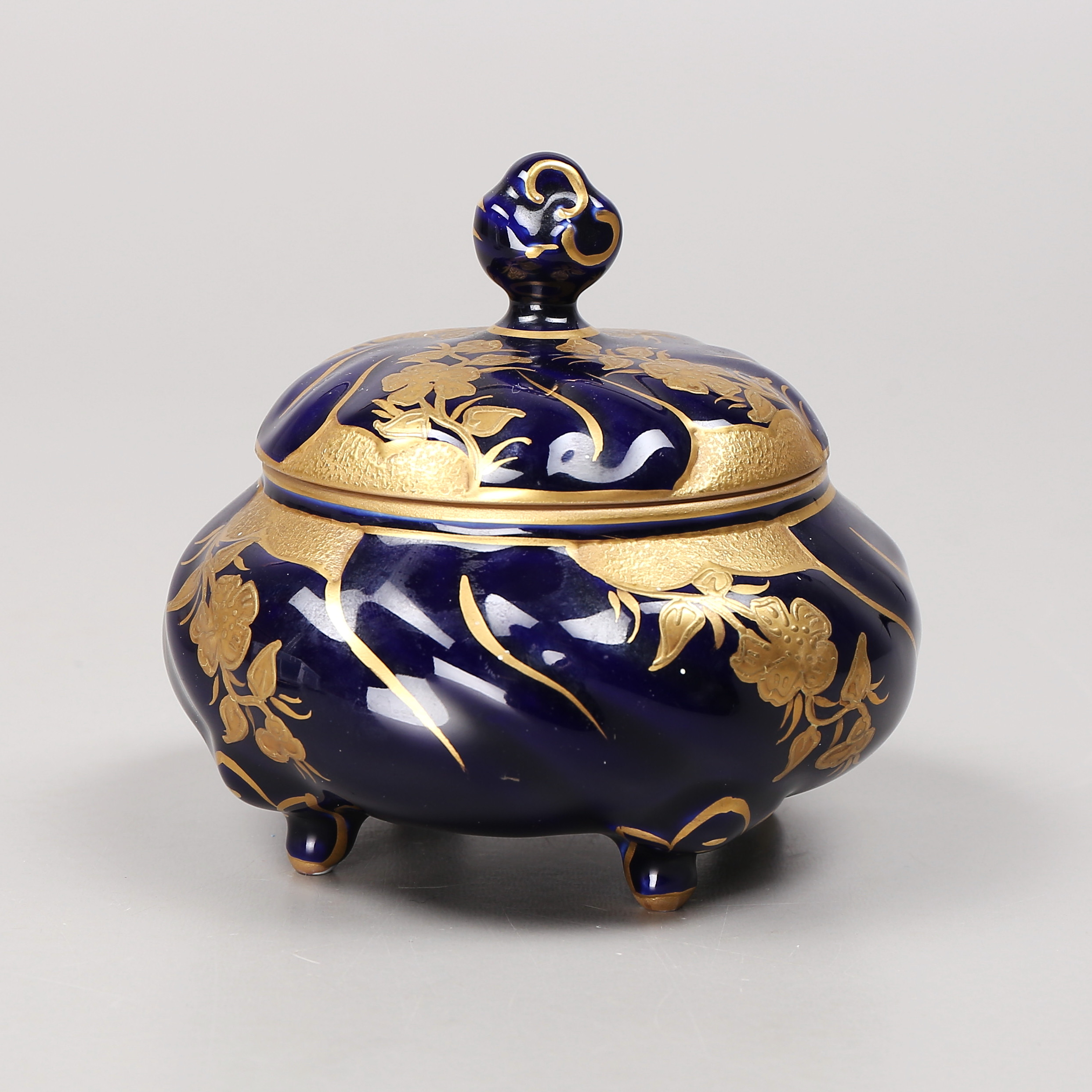 Images for 2622656. BOWL, ASH, PLATE, porcelain, Art Deco, Echt Kobalt ...