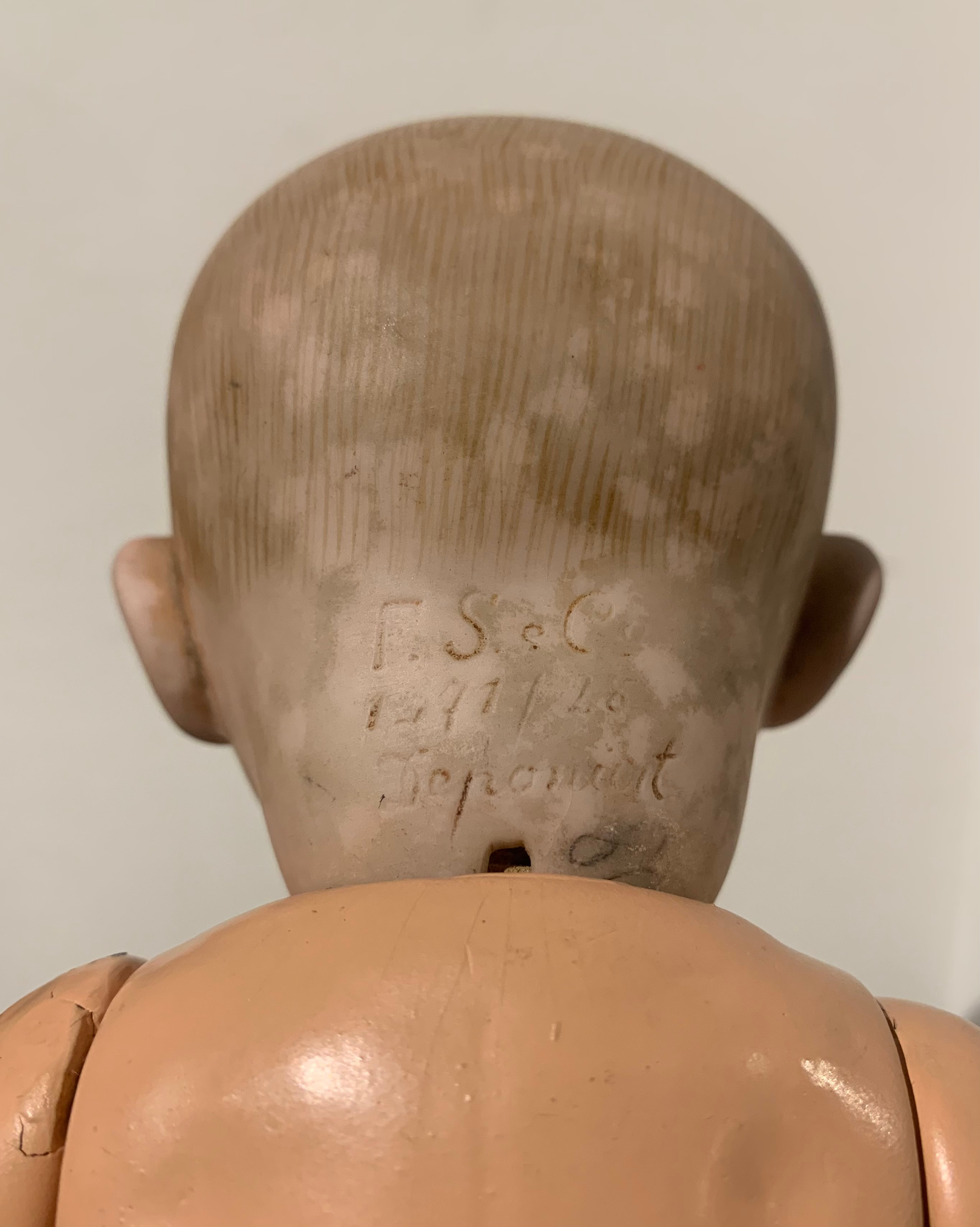 Images for 2623000. German "character baby" doll with porcelain head by ...