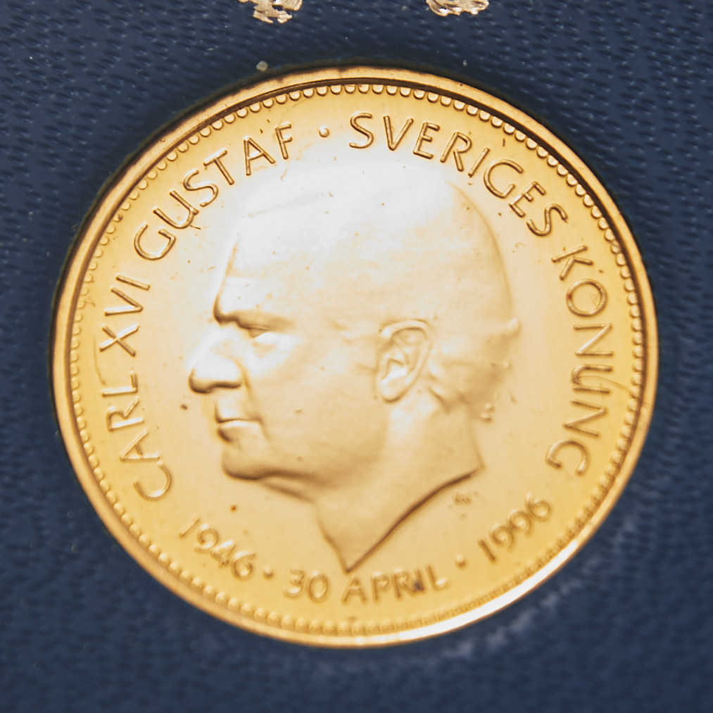 Images for 2627126. COIN, 21.6 k gold, SEK 1000, Carl XVI Gustaf 50 ...