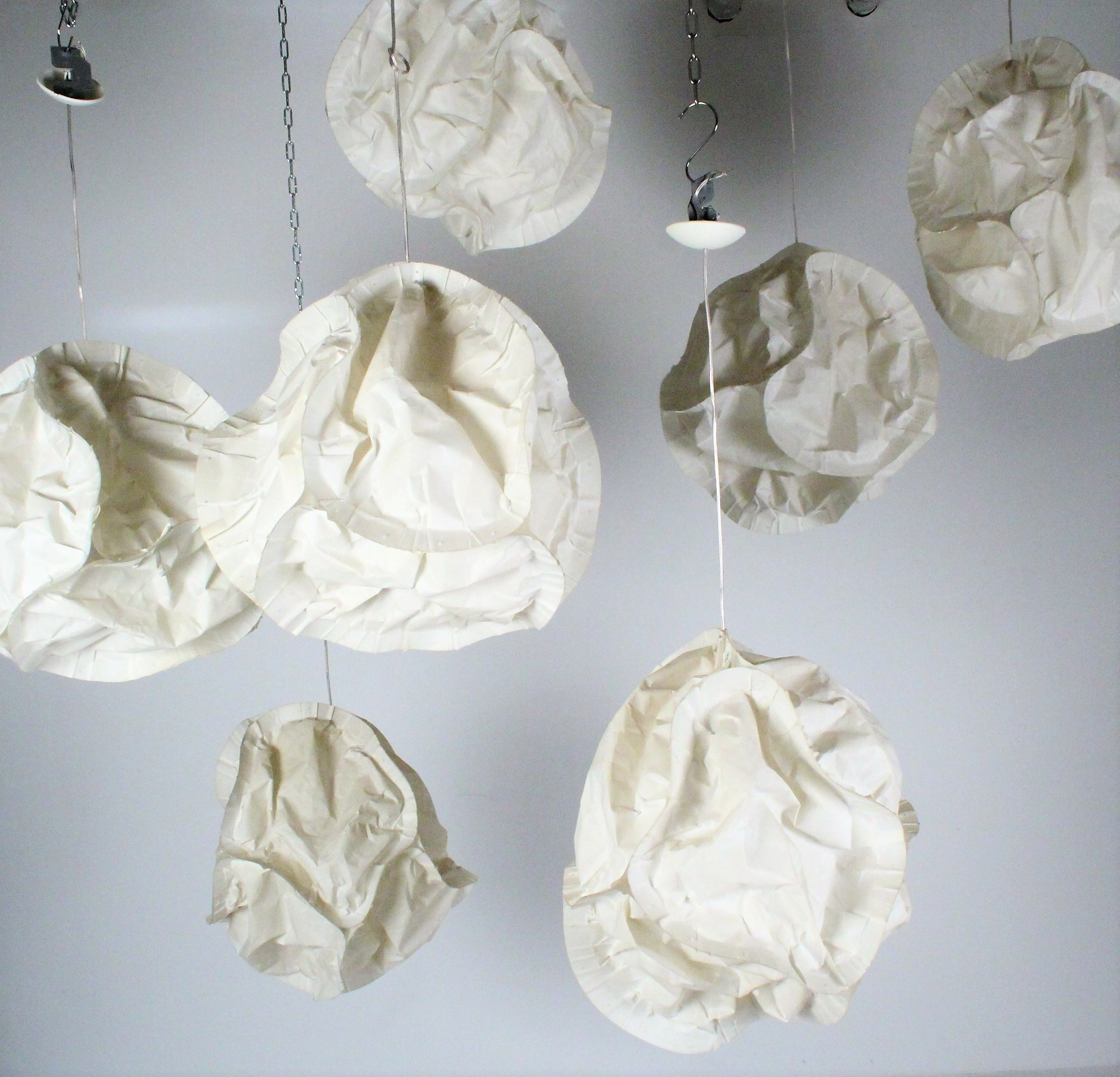 Images for 2627813. FRANK O. GEHRY for BELUX. Set of 7 Pendant Lights ...